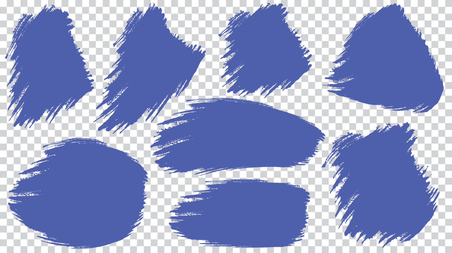 Brushstroke clipart big set for free 15313253 Vector Art at Vecteezy