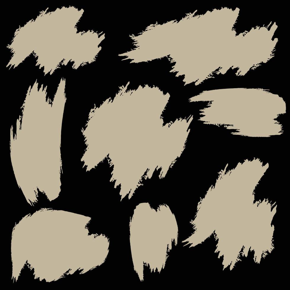 Brush stroke set 15313291 Vector Art at Vecteezy