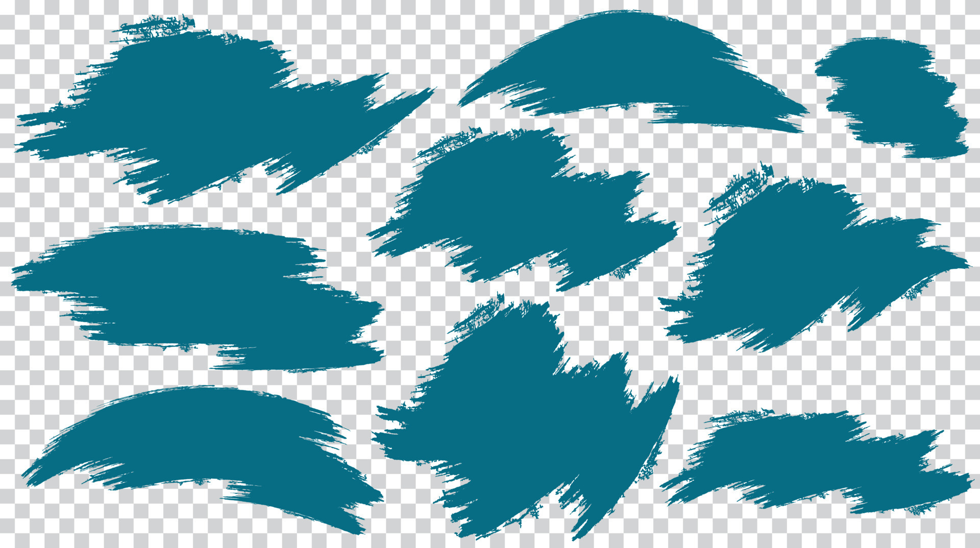 Abstract brush stroke collection 15313803 Vector Art at Vecteezy