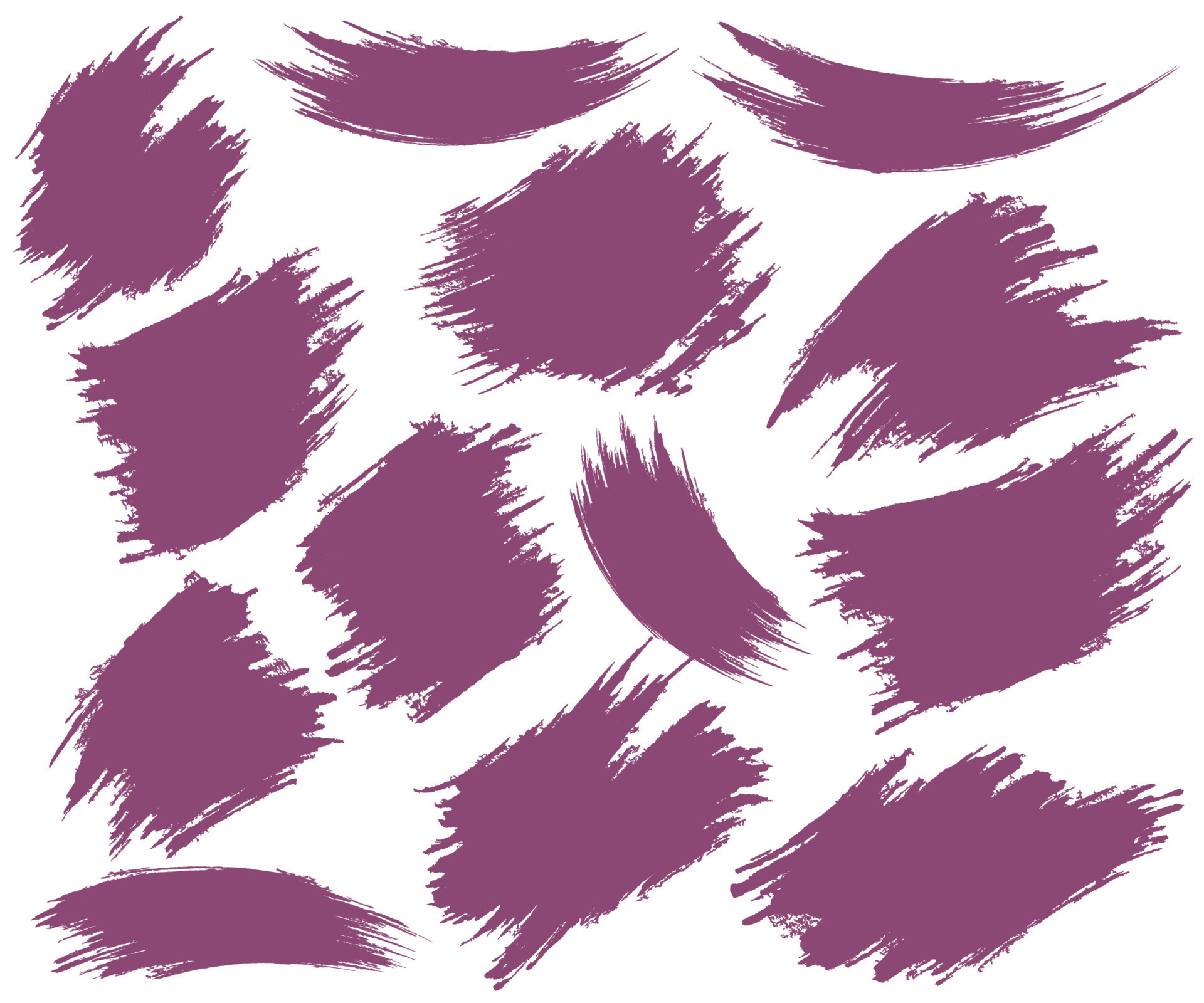 Brushstroke vector big bundle 15314000 Vector Art at Vecteezy