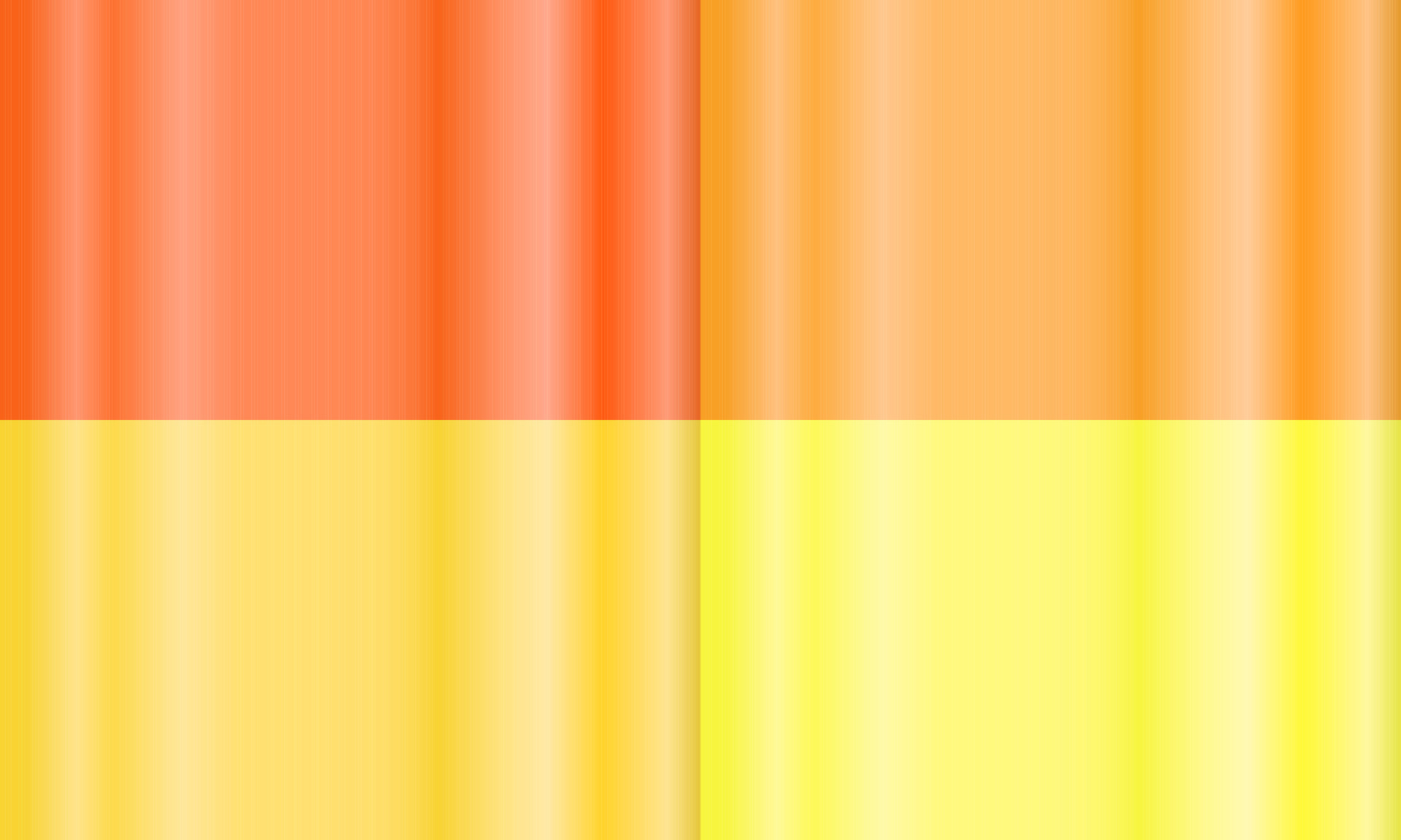 Four Sets Of Orange Yellow And White Vertical Gradient Abstract Background Simple And Minimal