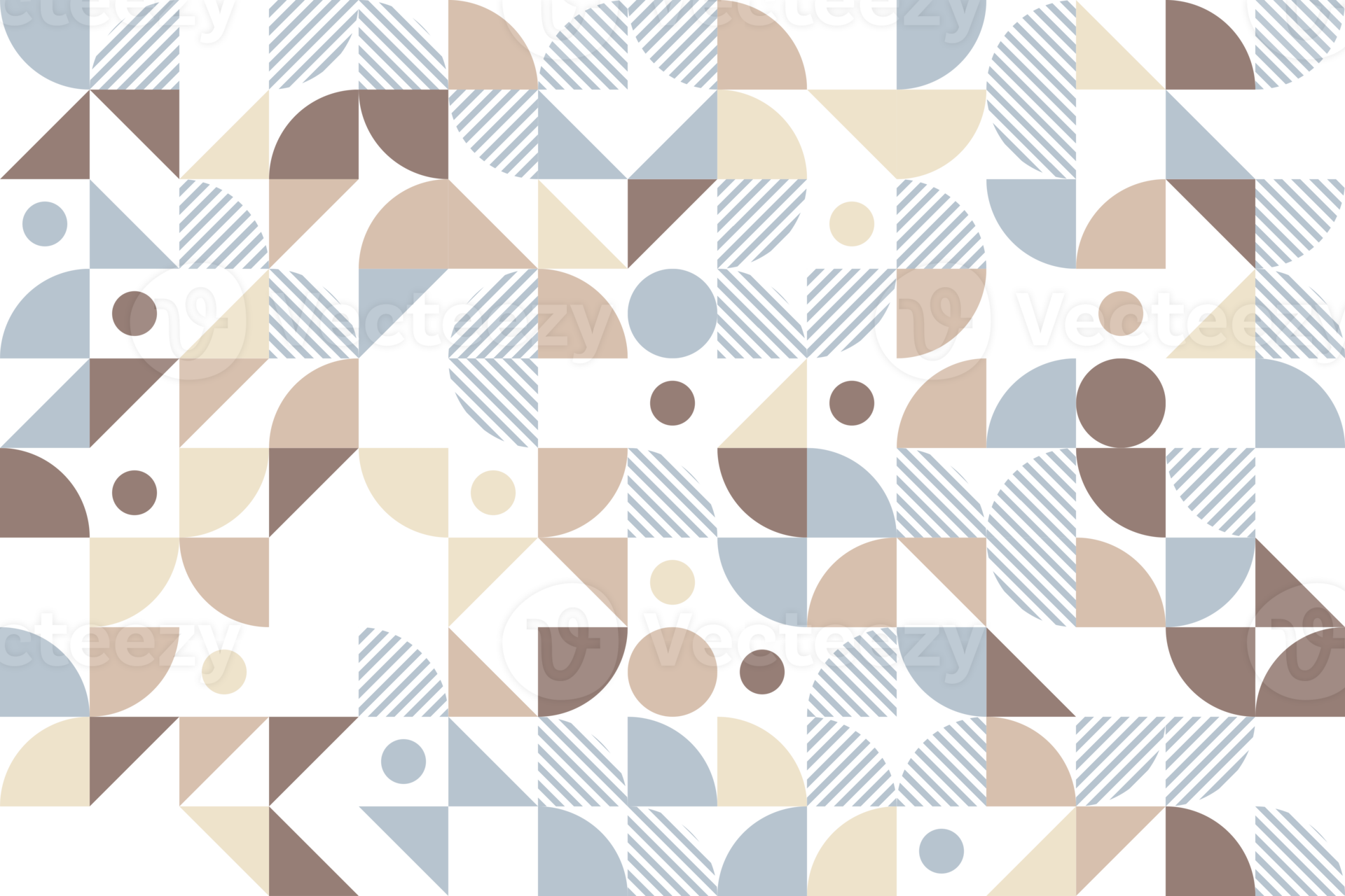 Pastel Color Geometric Block Seamless Pattern 15315154 Png