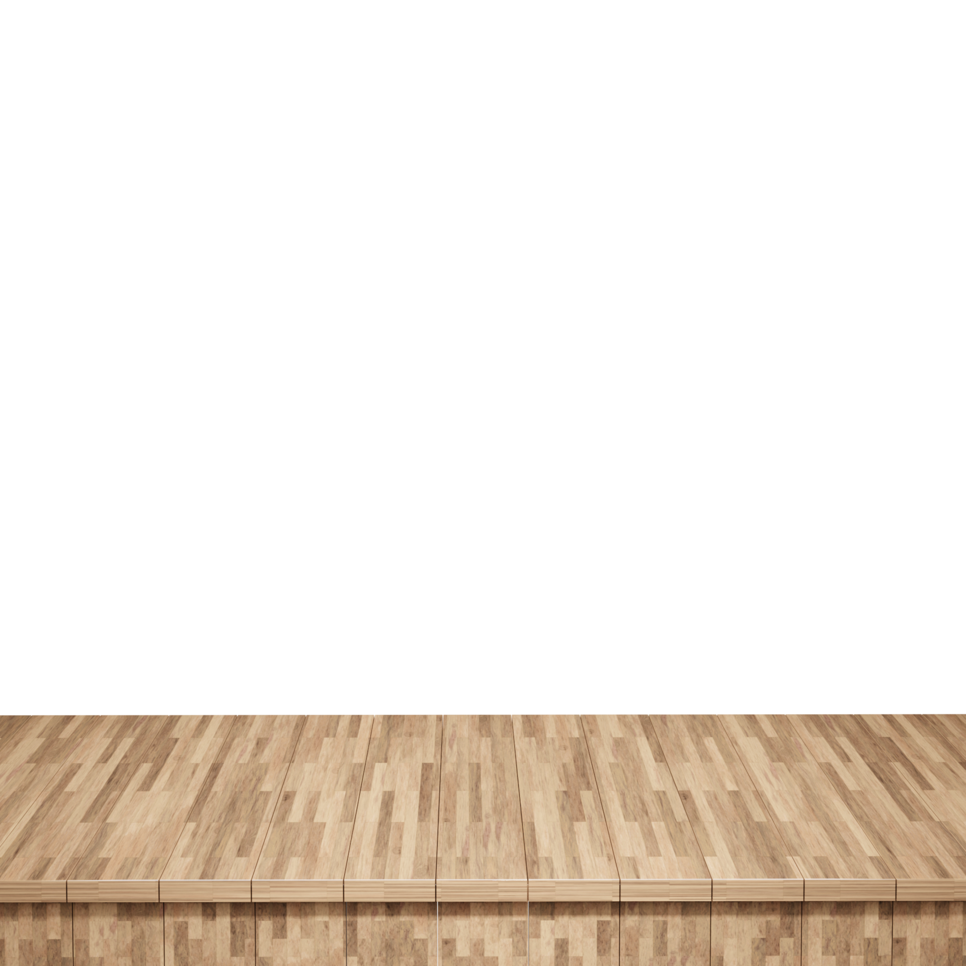 Wooden table foreground, wood table top front view 3d render isolated ... Wooden table foreground, wood table top front view 3d render isolated ...