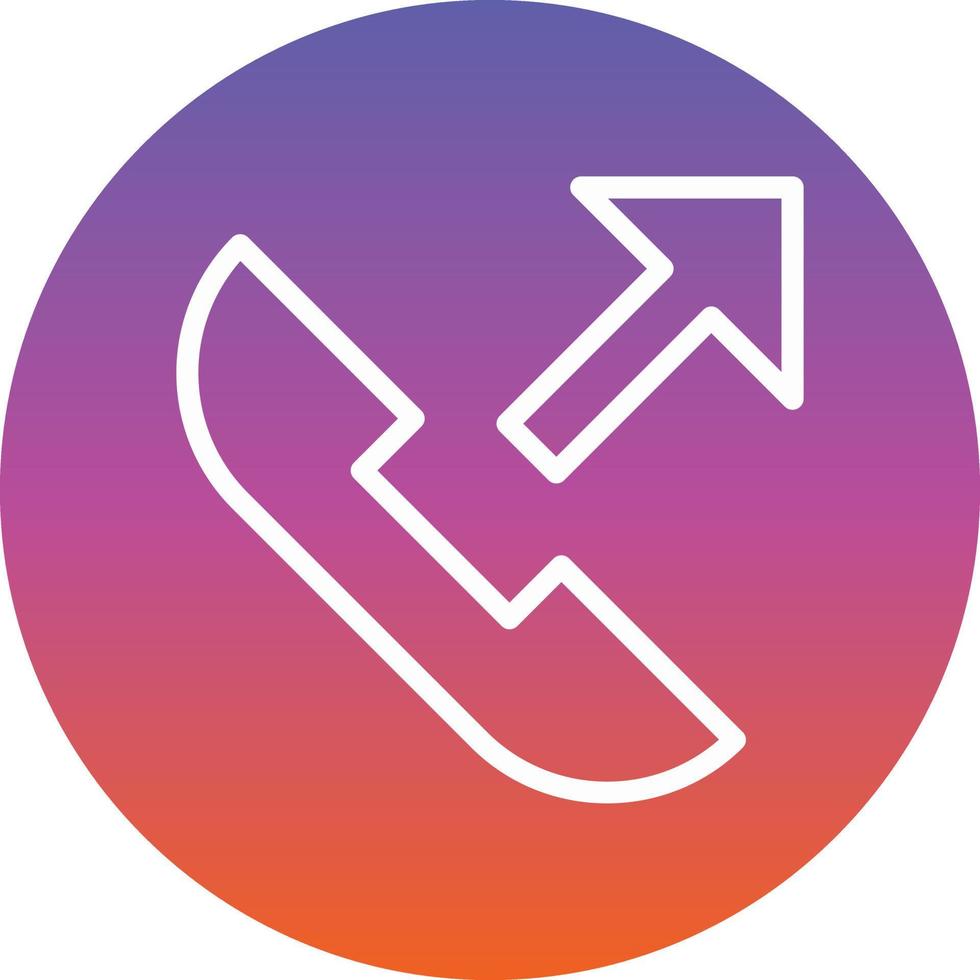 Outgoing Call Vector Icon Design 15317638 Vector Art at Vecteezy