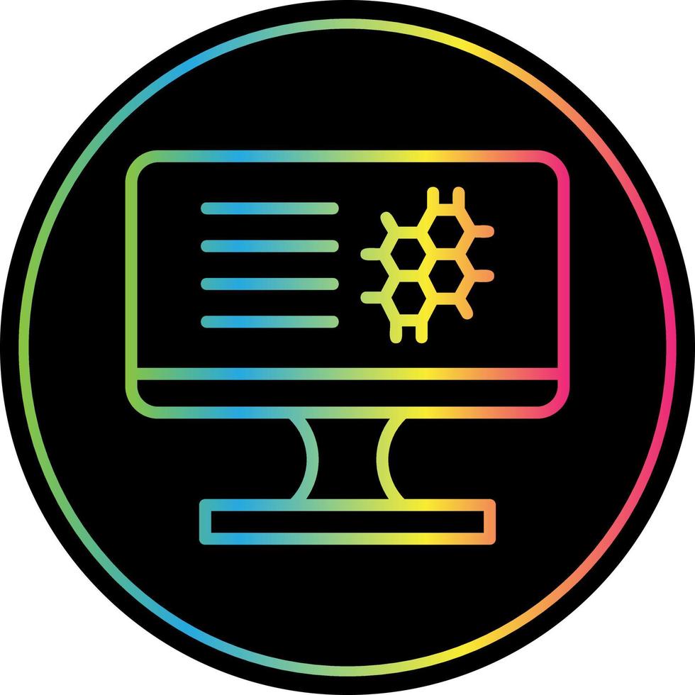 Bioinformatics Vector Icon Design 15319155 Vector Art At Vecteezy