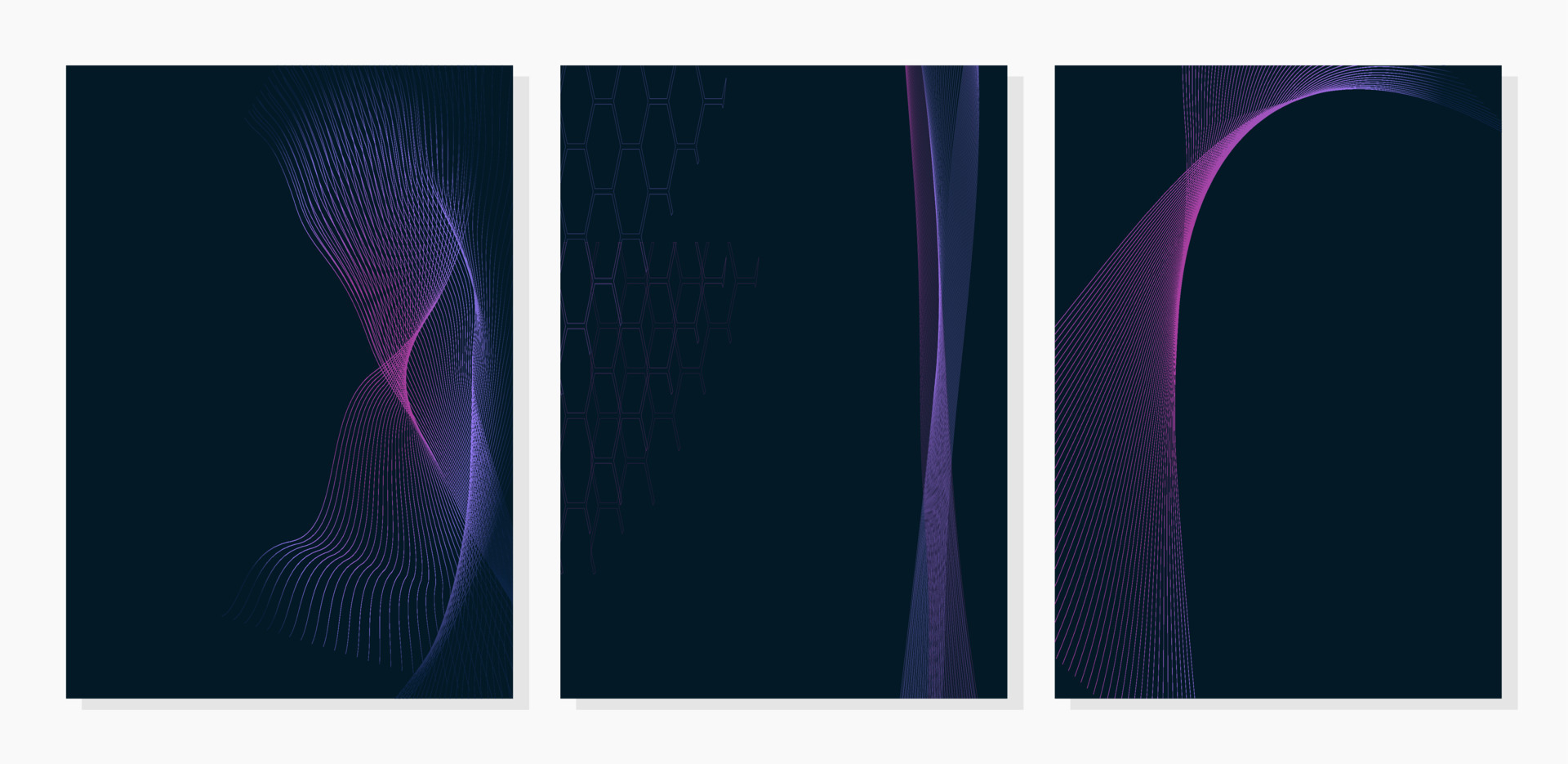 Technology Abstract Lines And Dots Connection Poster Or Cover Connection Digital Data And Big