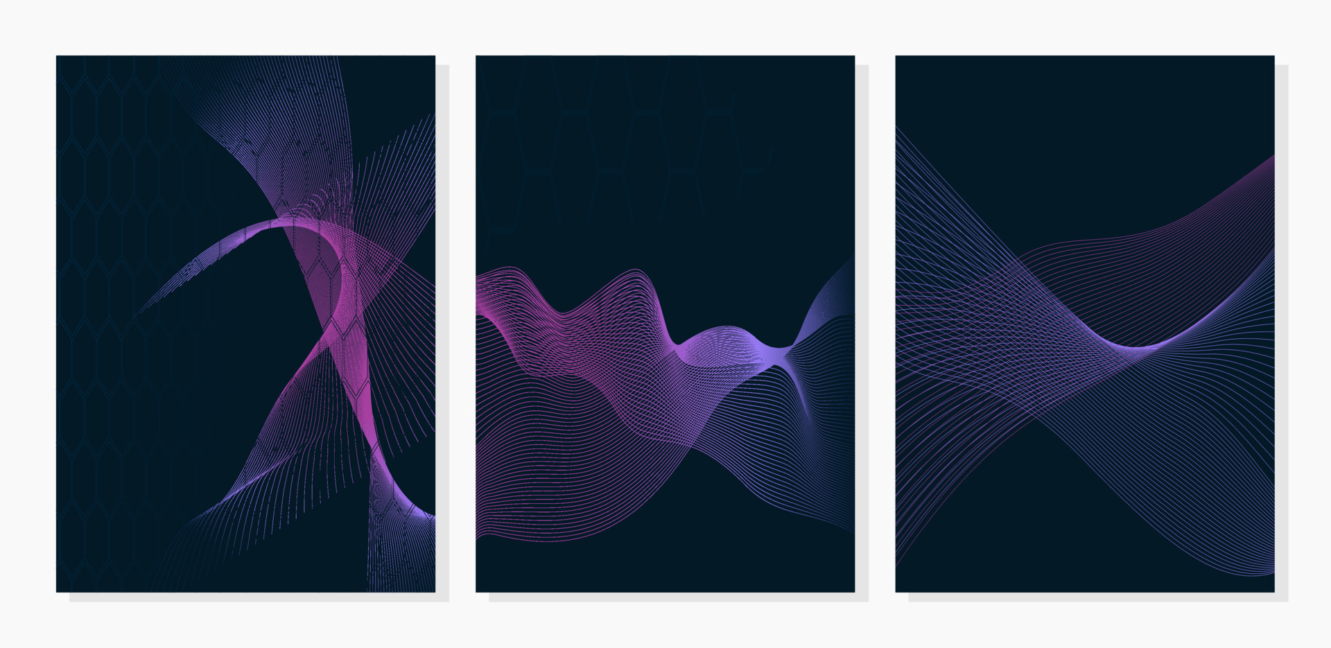 Technology Abstract Lines And Dots Connection Poster Or Cover Connection Digital Data And Big