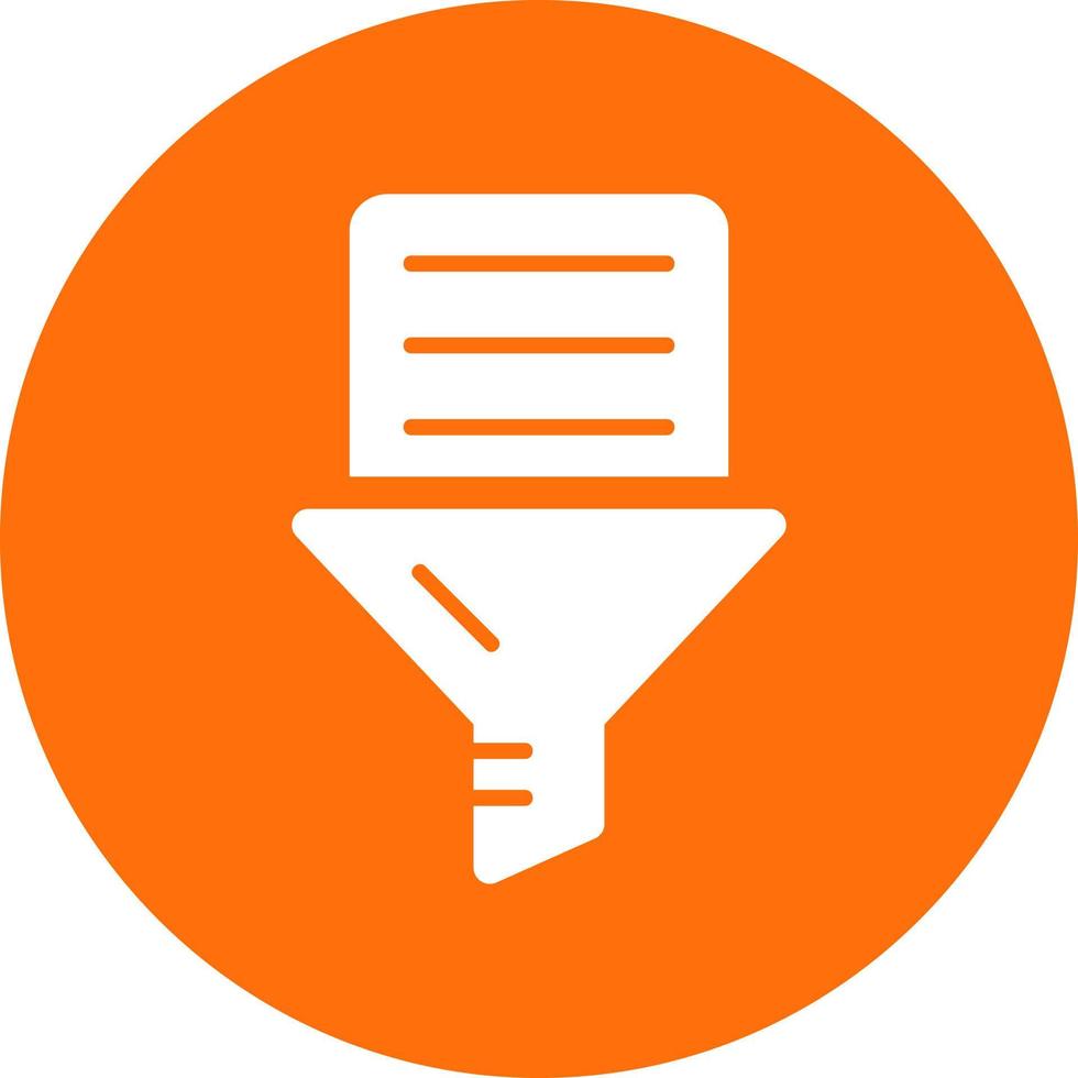 Data Filtering Vector Icon Design 15328838 Vector Art At Vecteezy