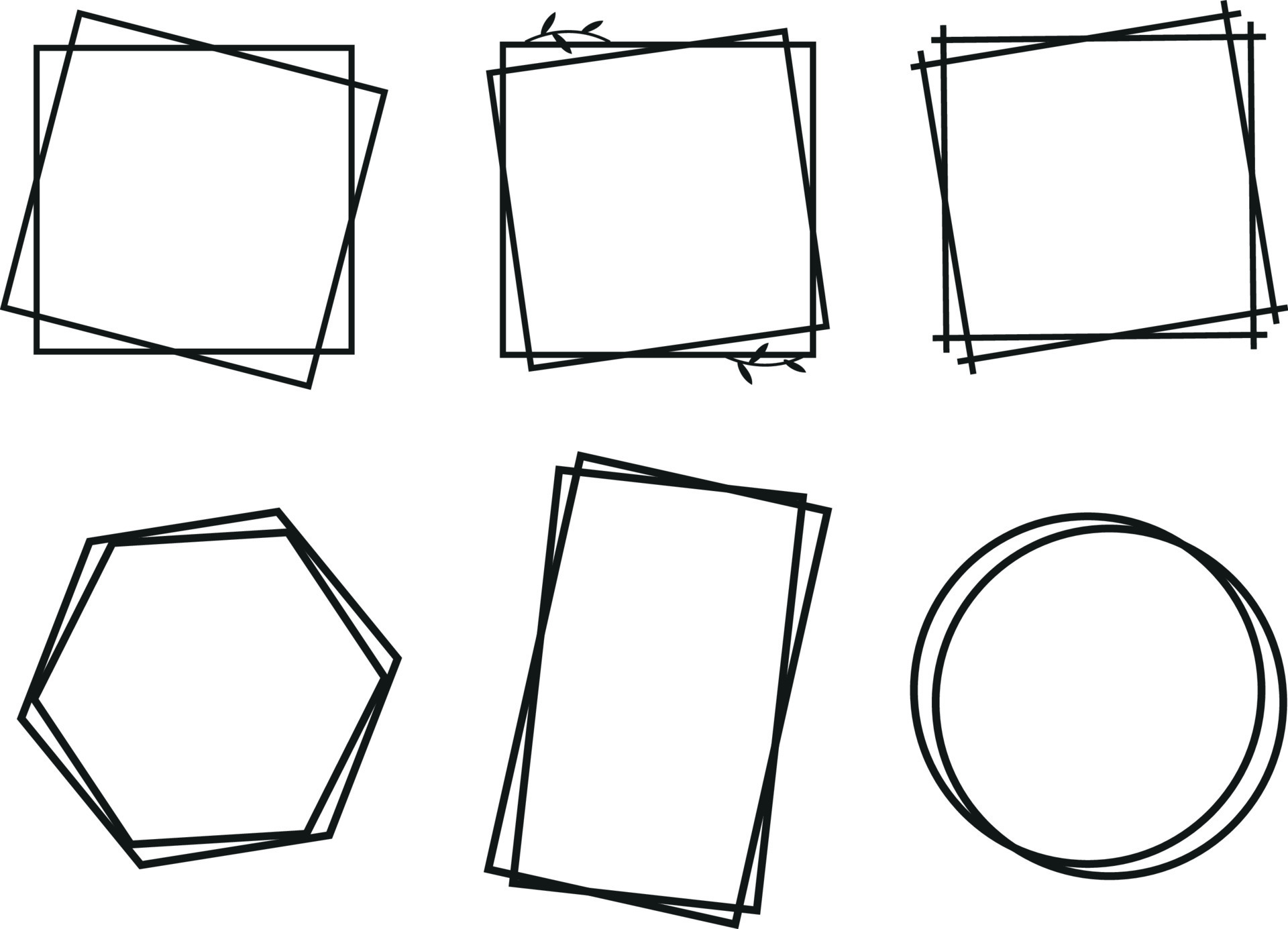 doble frame square shape lines vector isolated 15329202 Vector Art at ... doble frame square shape lines vector isolated 15329202 Vector Art at ...