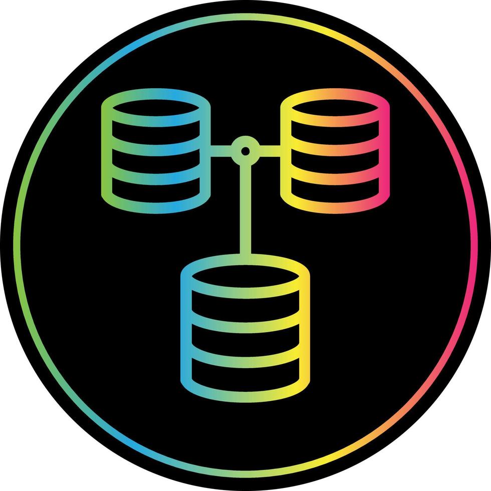 Database Vector Icon Design 15329247 Vector Art at Vecteezy