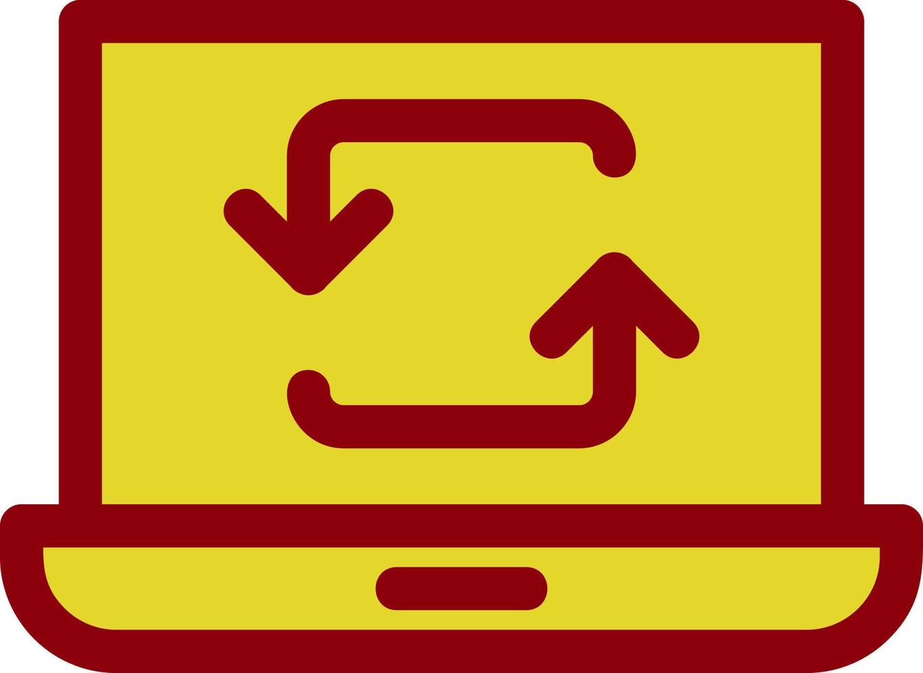 Data Synchronization Vector Icon Design 15335403 Vector Art At Vecteezy