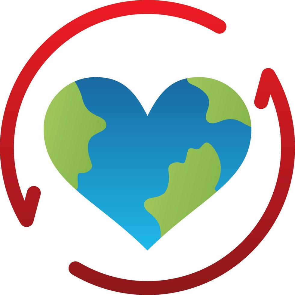 Earth Recycle Vector Icon Design 15335717 Vector Art at Vecteezy