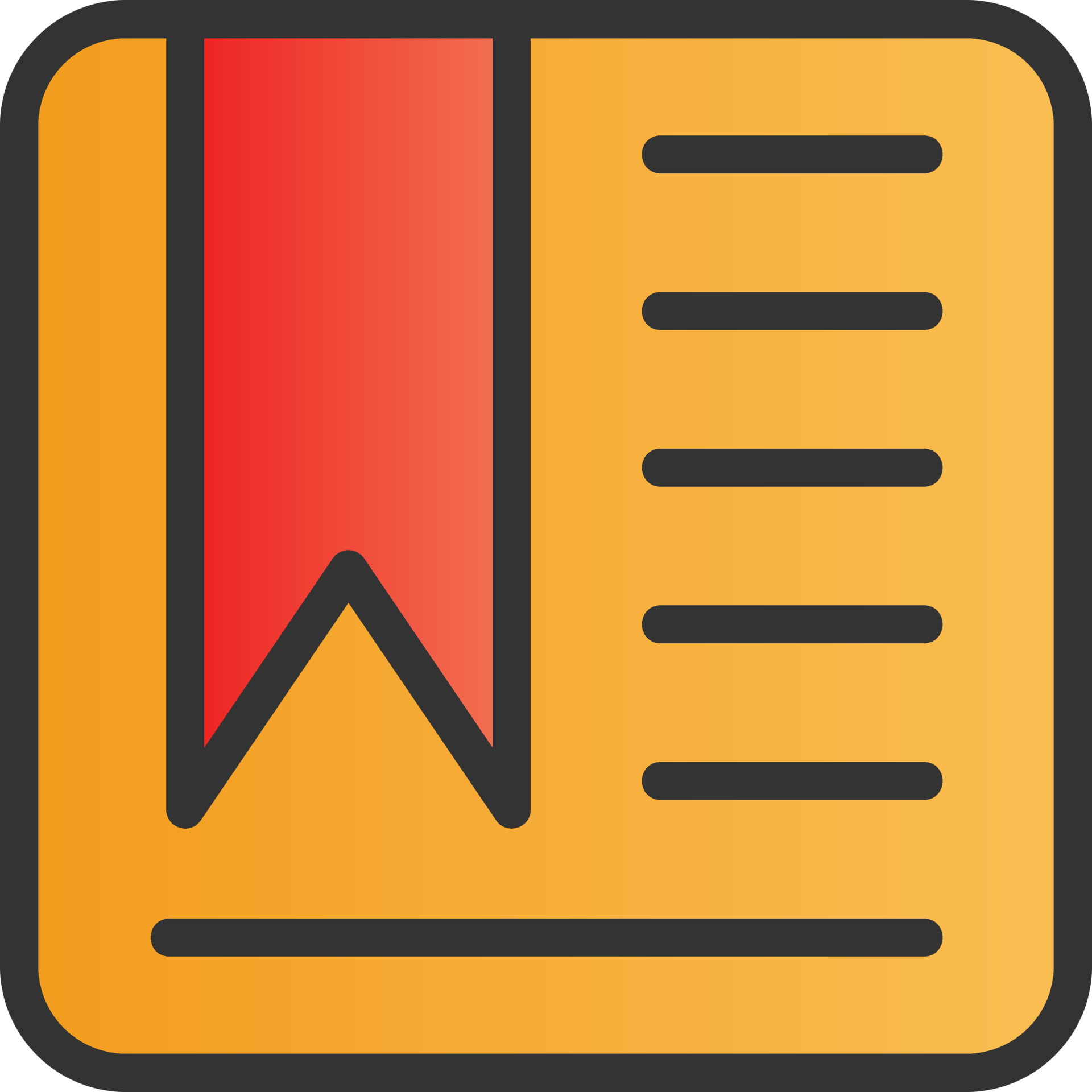 Bookmark Vector Icon Design 15340723 Vector Art at Vecteezy