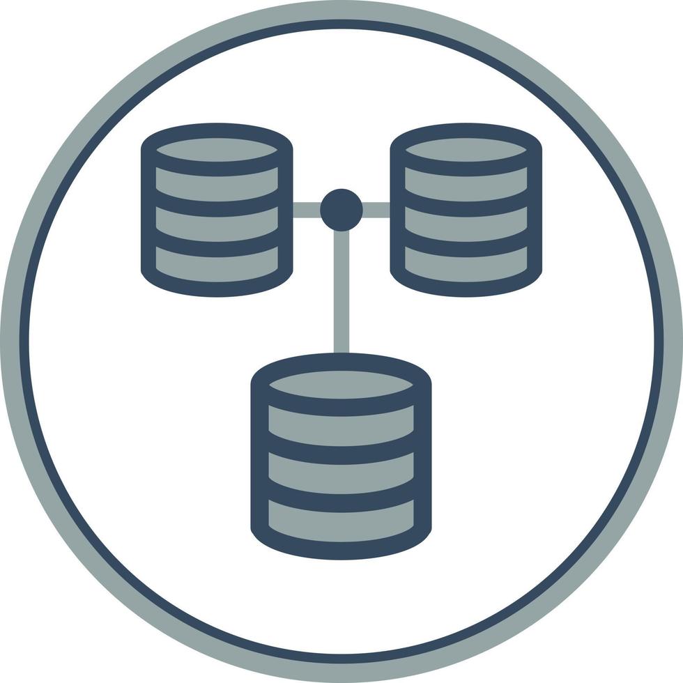 Database Vector Icon Design 15342240 Vector Art at Vecteezy