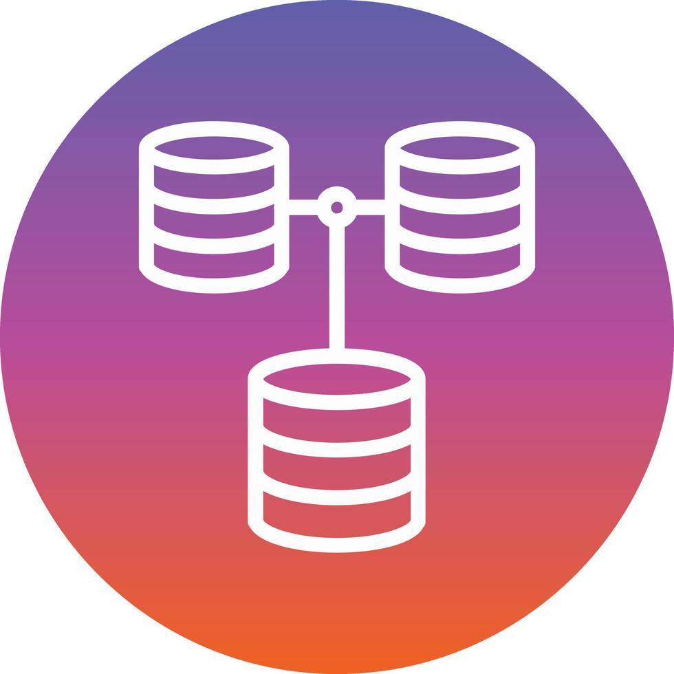 Database Vector Icon Design 15343731 Vector Art at Vecteezy