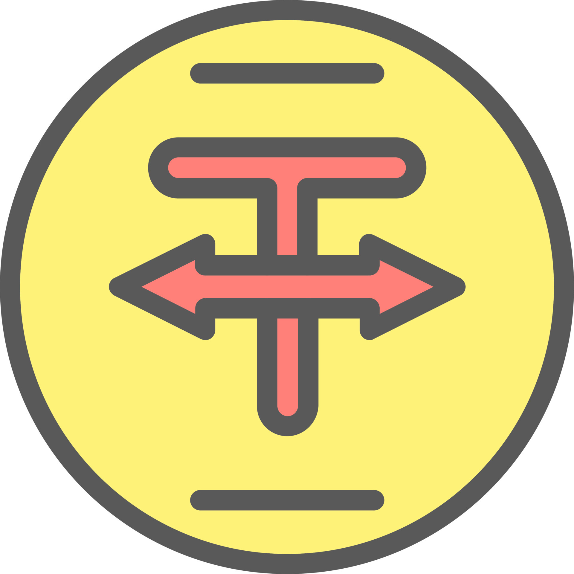 Text Width Icon 15350227 Vector Art At Vecteezy