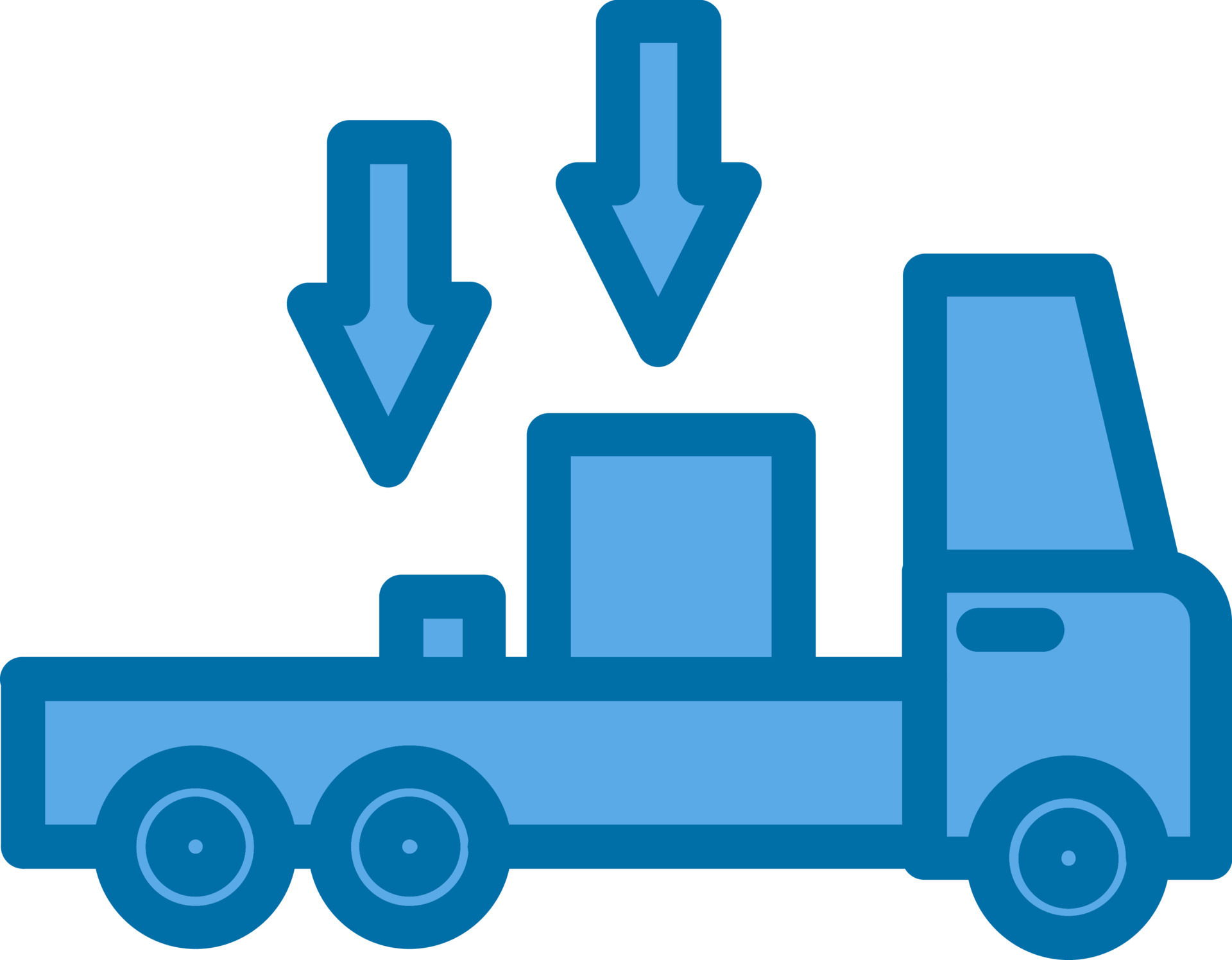 Truck Loading Vector Icon Design 15350513 Vector Art at Vecteezy
