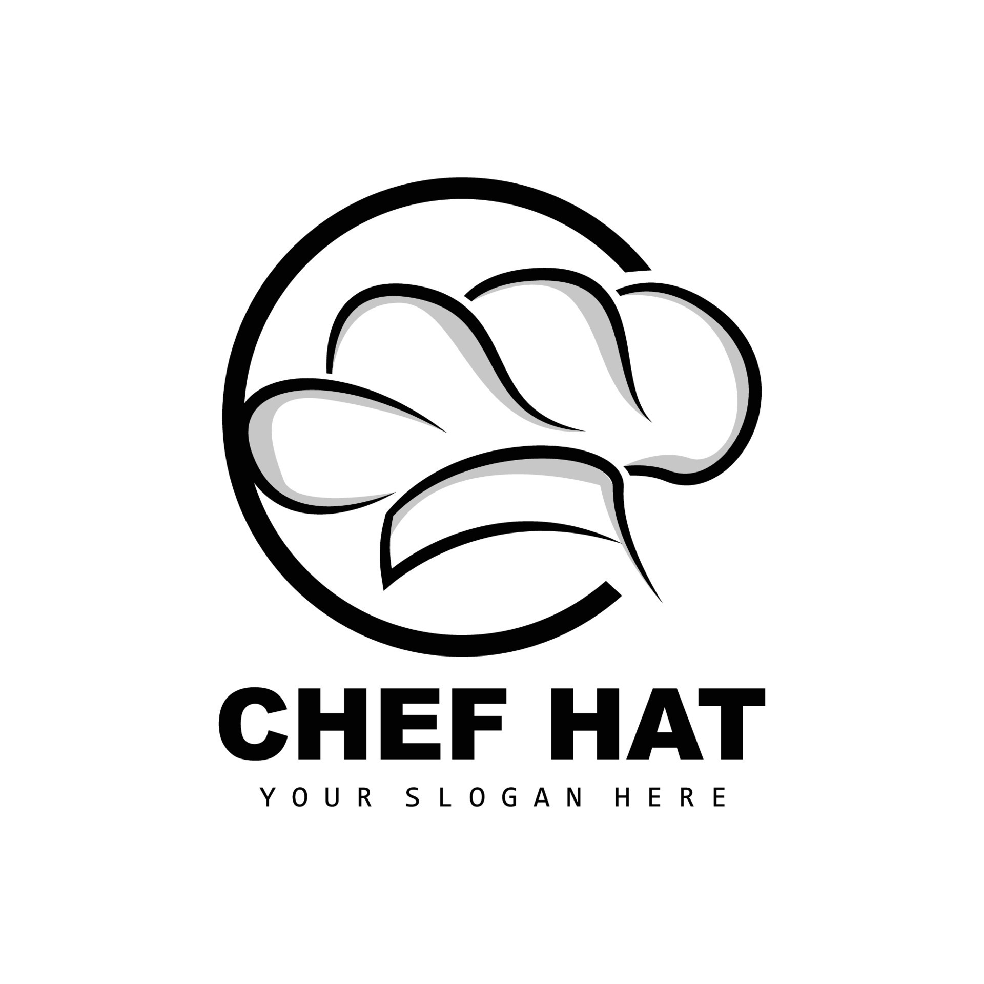 Chef Hat Logo, Restaurant Chef Vector, Design For Restaurant, Catering ... Chef Hat Logo, Restaurant Chef Vector, Design For Restaurant, Catering ...