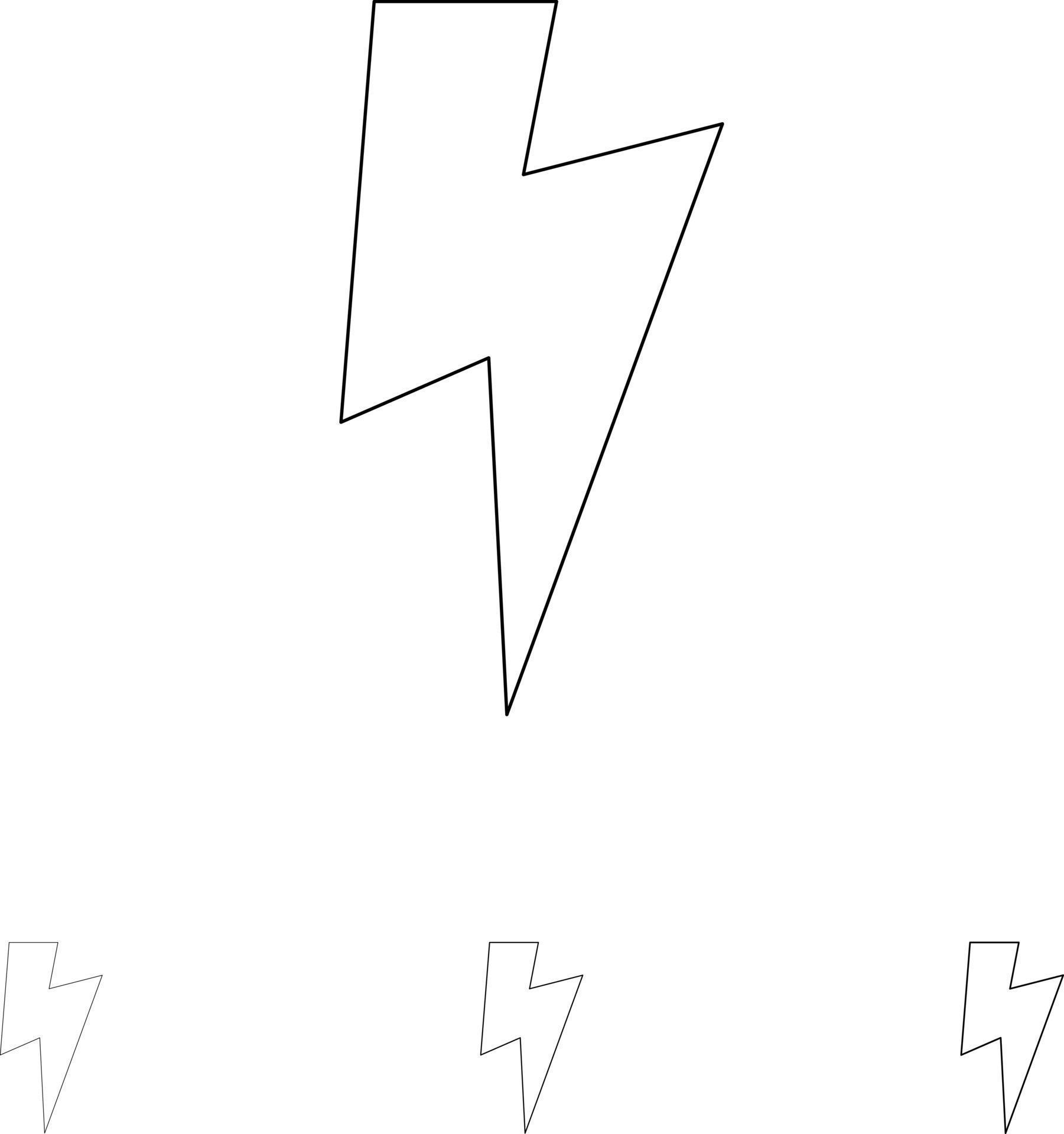 Power Basic Ui Bold And Thin Black Line Icon Set 15360940 Vector Art At Vecteezy