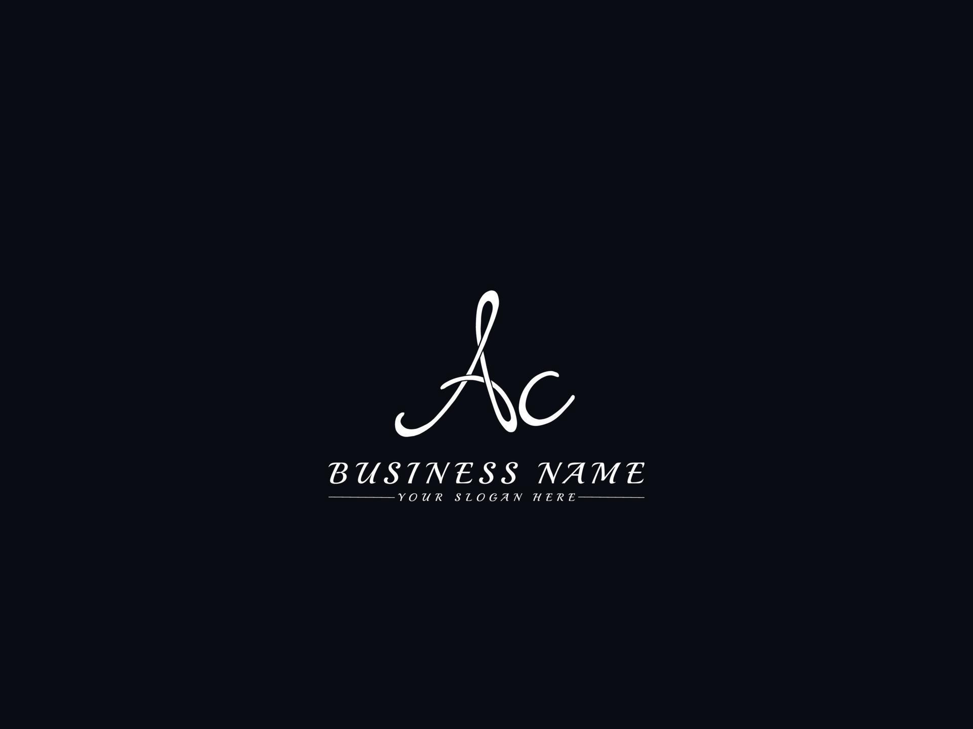 Signature Ac Logo, Creative Ac Signature Letter Logo Icon 15366052 ... Signature Ac Logo, Creative Ac Signature Letter Logo Icon 15366052 ...