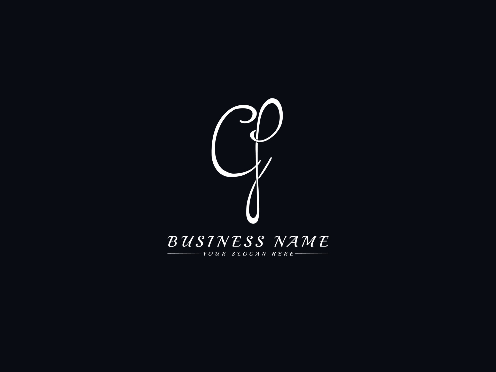 Initials Cf Fc Signature Logo Creative Cf Logo Letter Design 15366165 Vector Art At Vecteezy