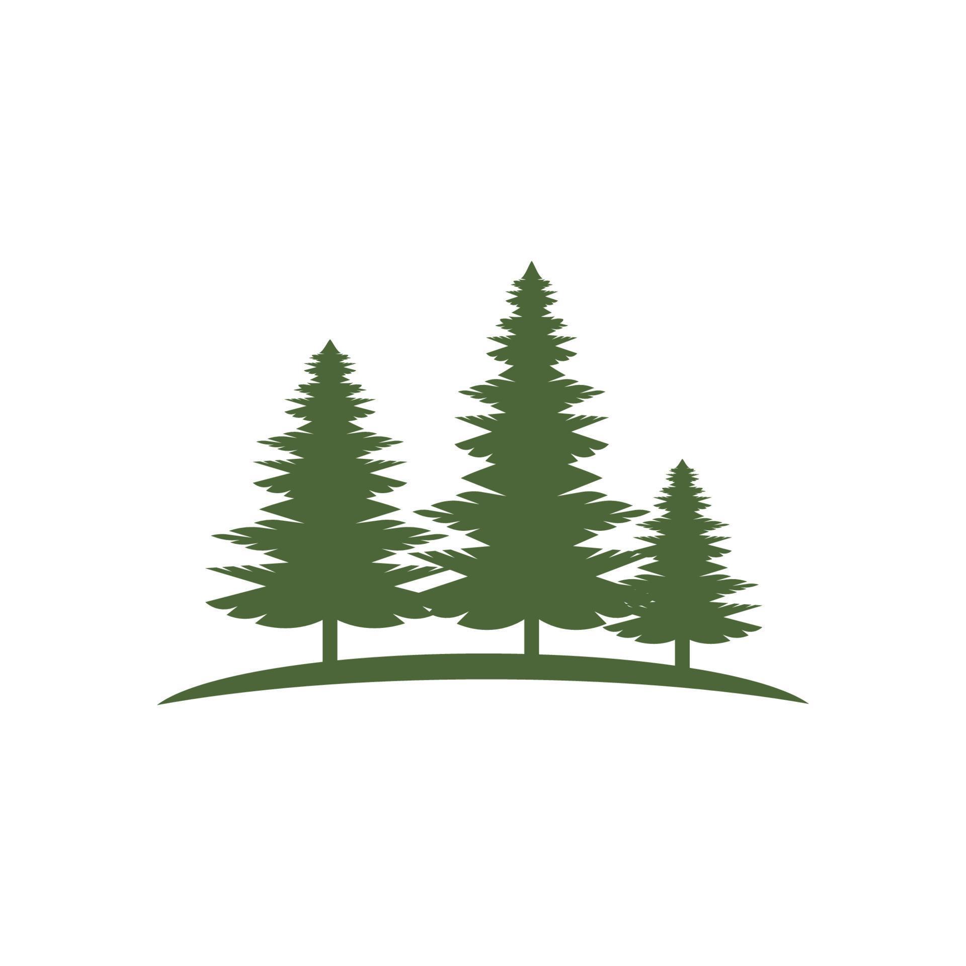 pine tree christmas 15371278 Vector Art at Vecteezy