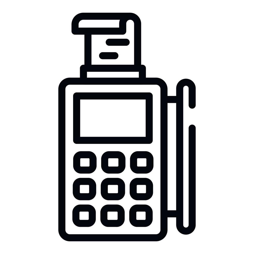 Pos machine icon, outline style 15374053 Vector Art at Vecteezy Pos machine icon, outline style 15374053 Vector Art at Vecteezy