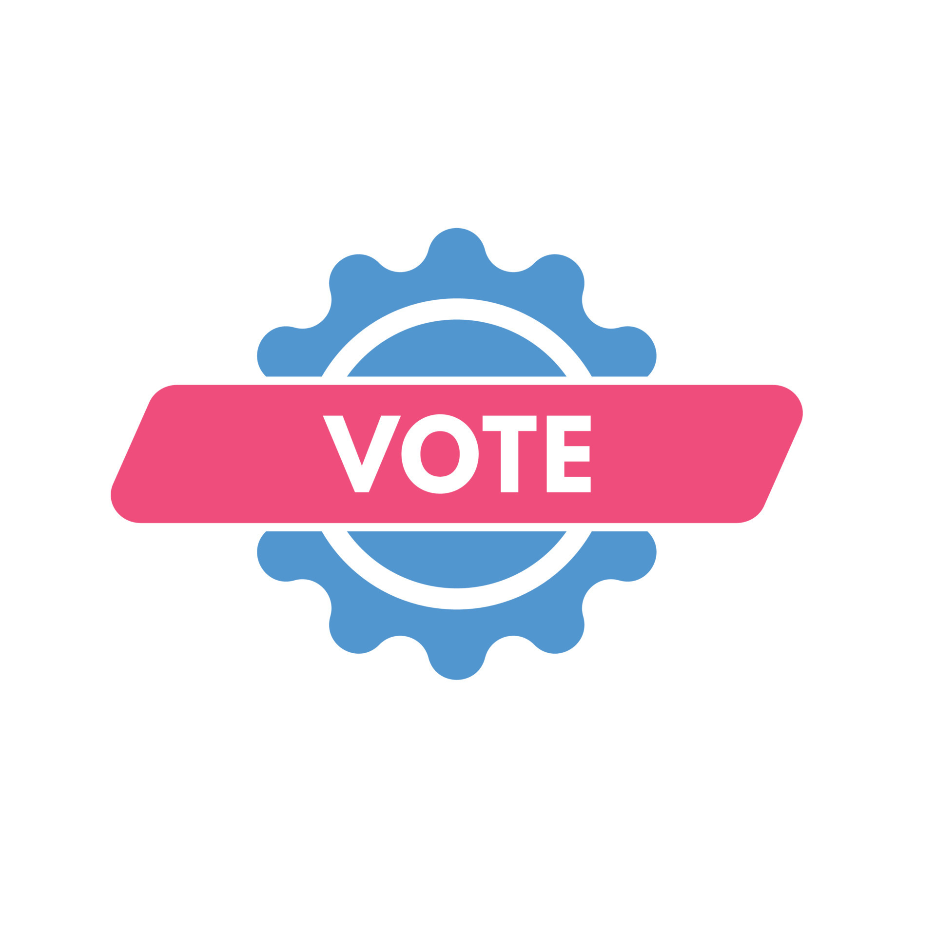 vote text Button. vote Sign Icon Label Sticker Web Buttons 15374749 ...