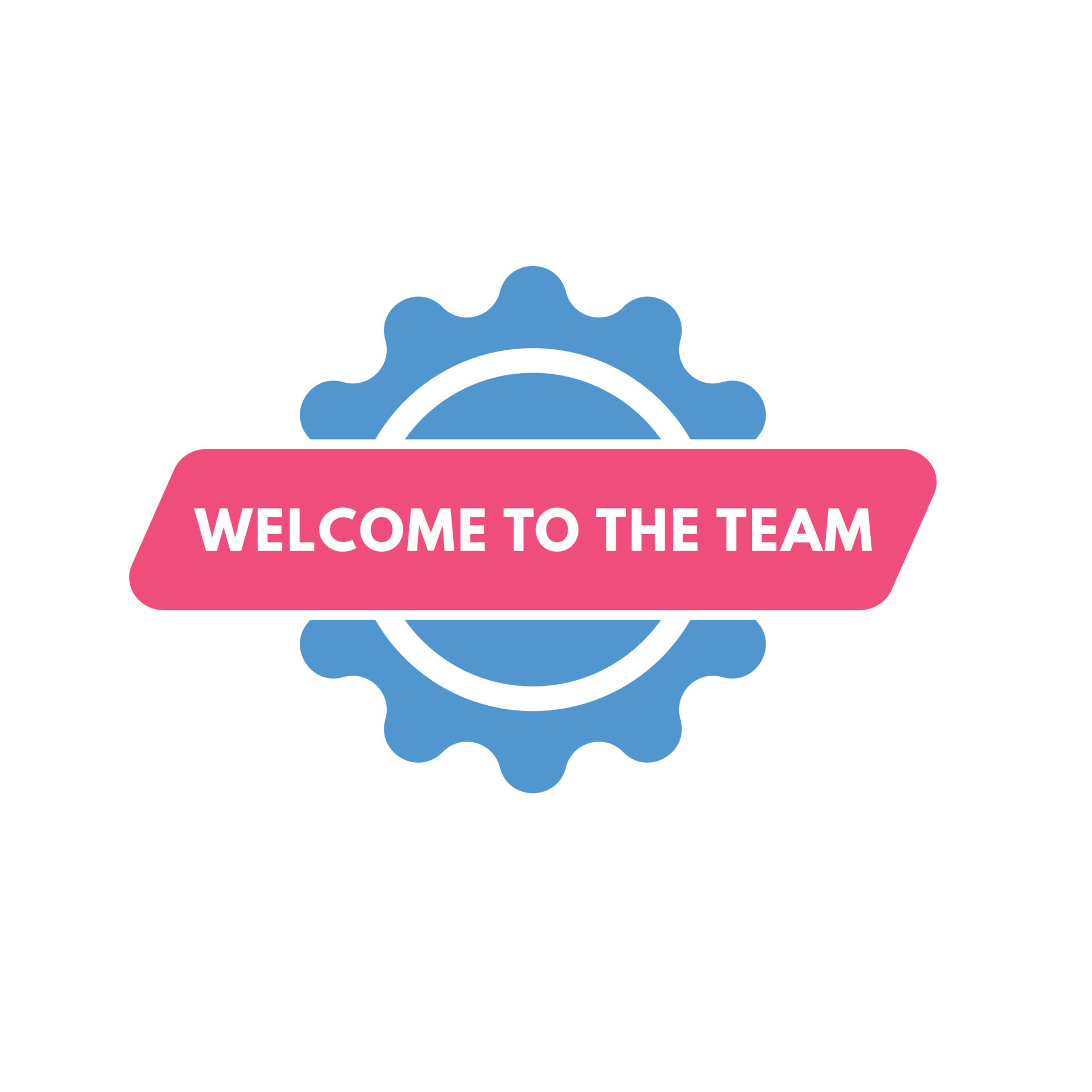 welcome to the team text Button. welcome to the team Sign Icon Label ...