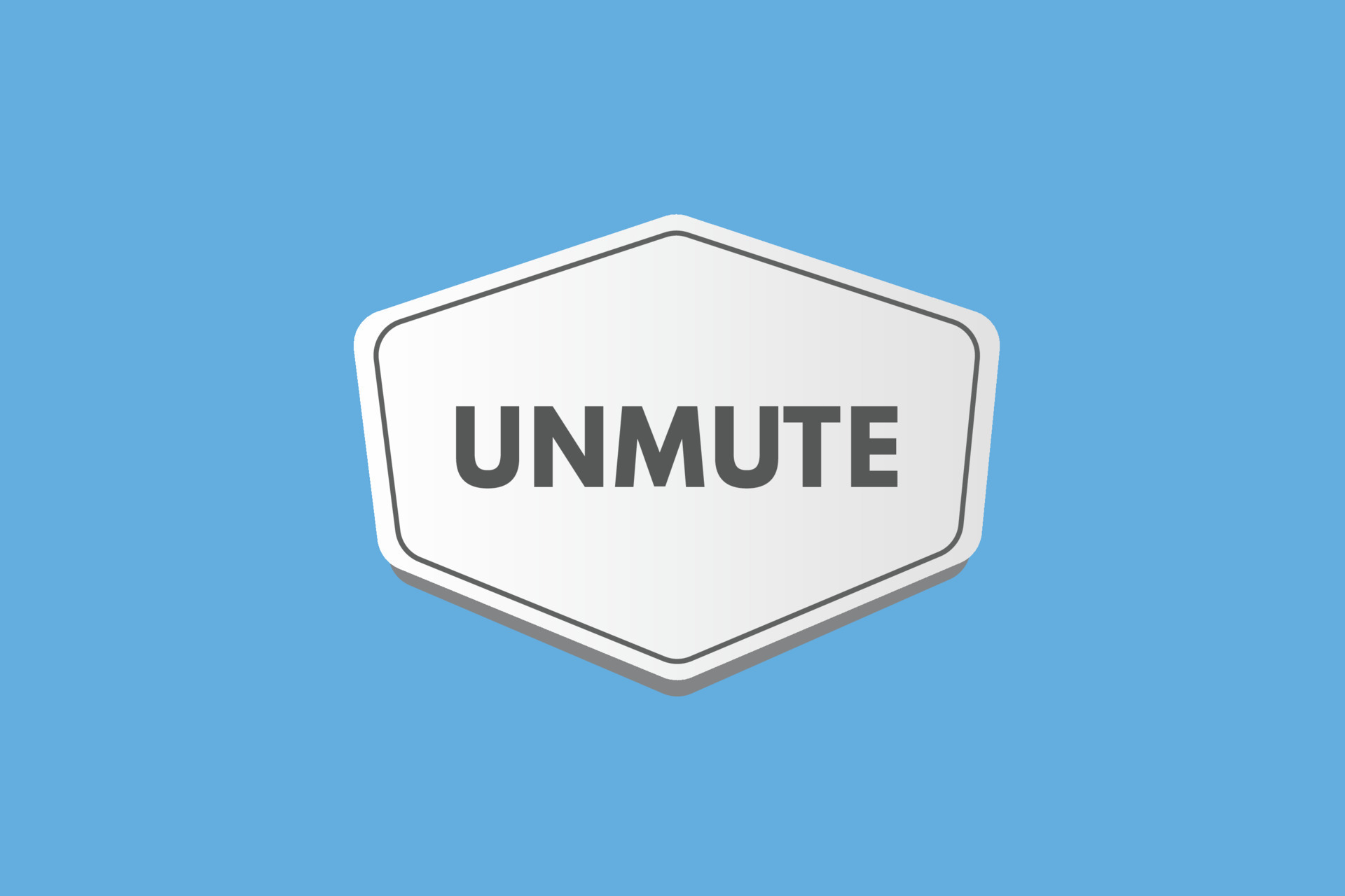 unmute text Button. unmute Sign Icon Label Sticker Web Buttons 15374859 Vector Art at Vecteezy