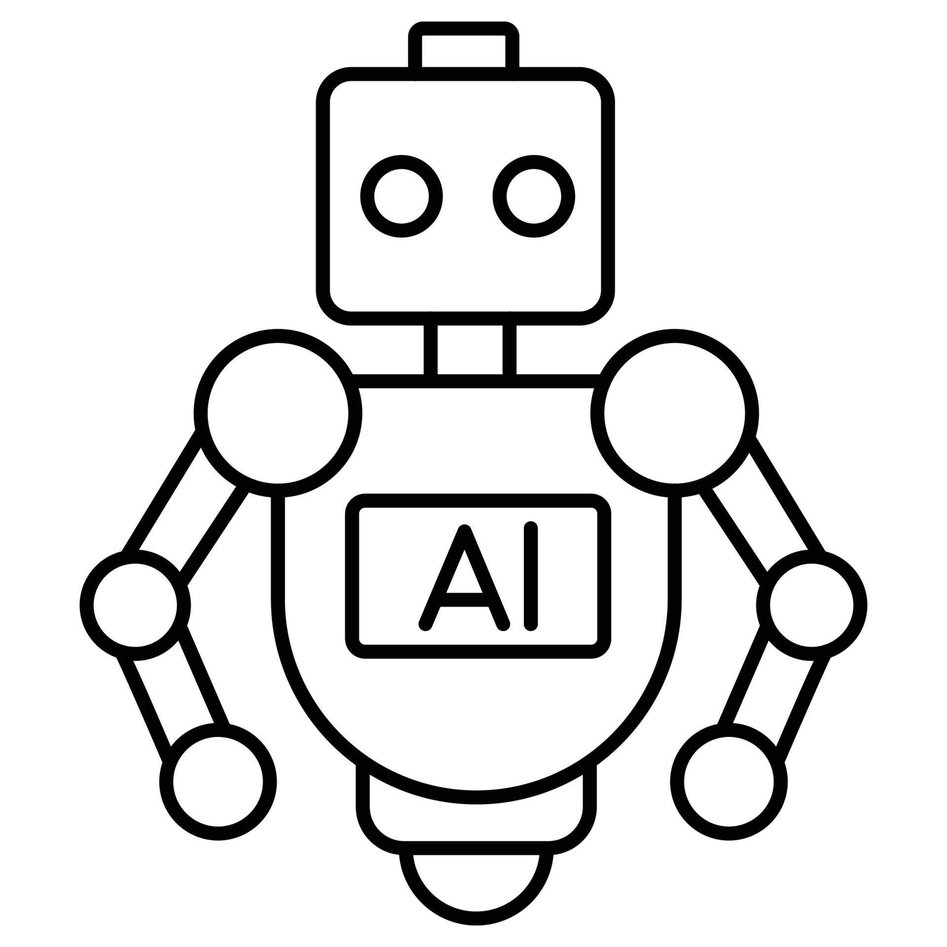 AI Robot which can easily modify or edit 15375783 Vector Art at Vecteezy
