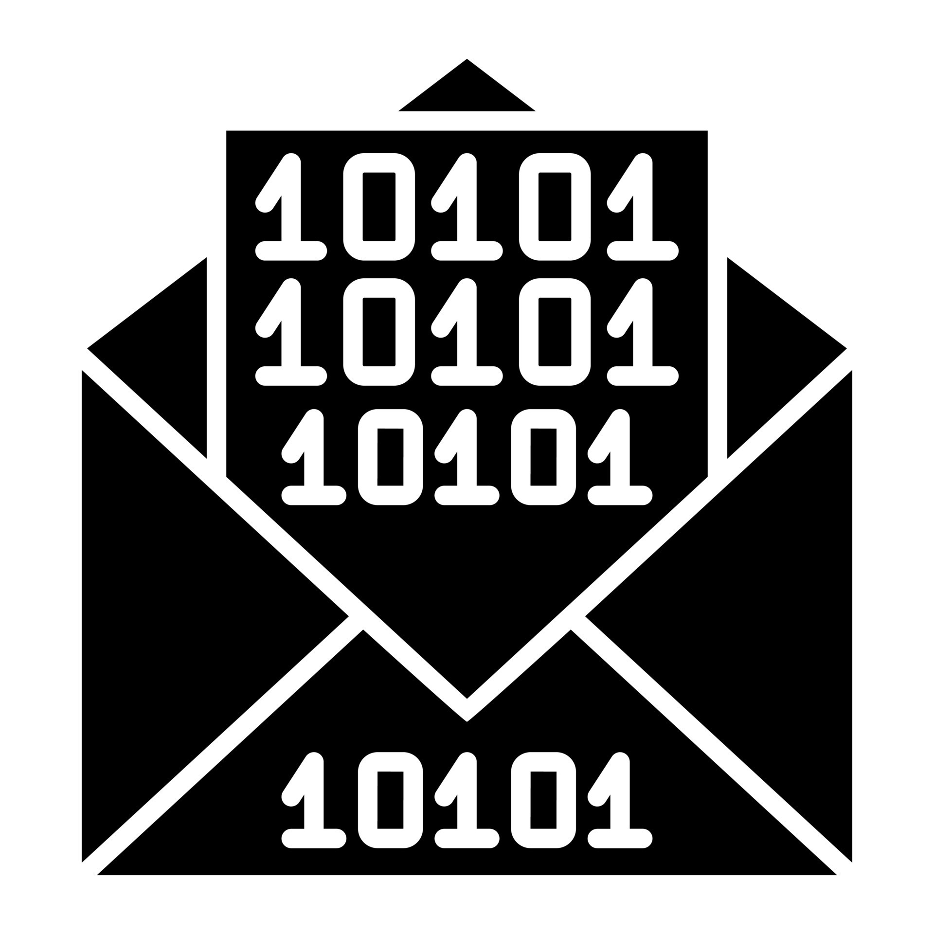 Binary Messages Glyph Icon 15376094 Vector Art at Vecteezy Binary Messages Glyph Icon 15376094 Vector Art at Vecteezy