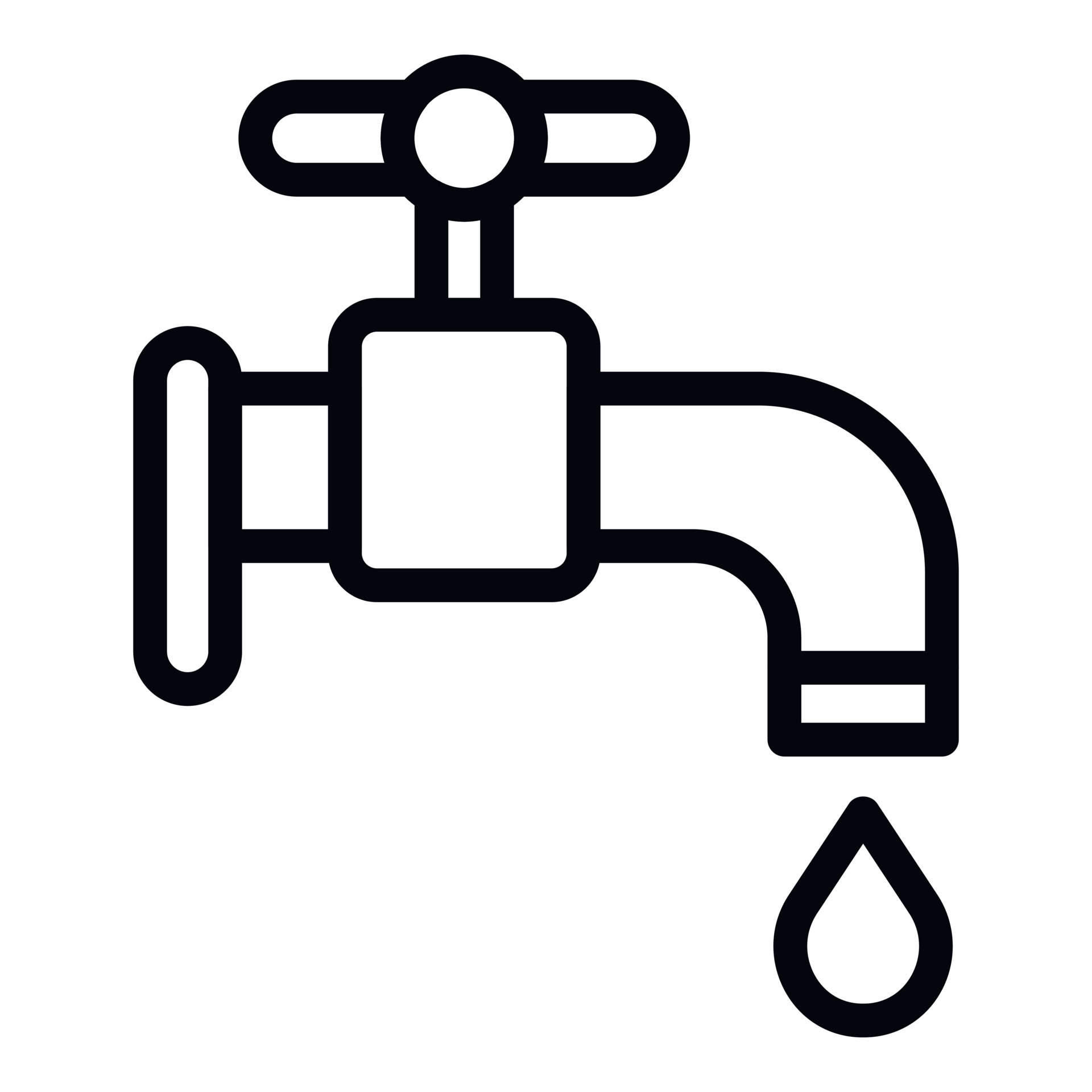 Water Tap Drop Icon Outline Style 15376202 Vector Art At Vecteezy