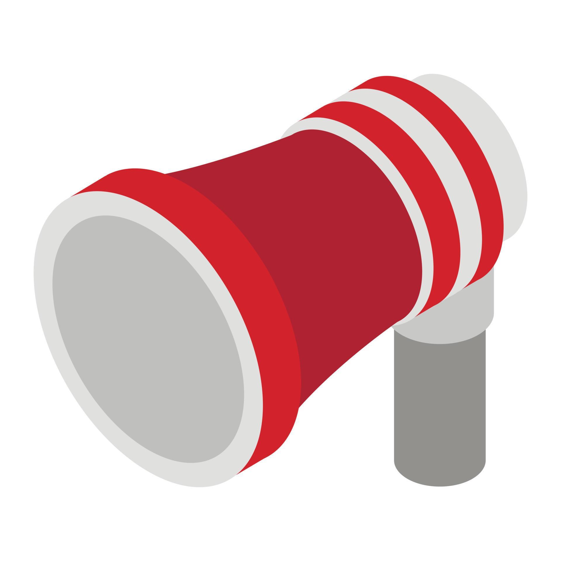 Hand Speaker Icon Isometric Style 15387183 Vector Art At Vecteezy