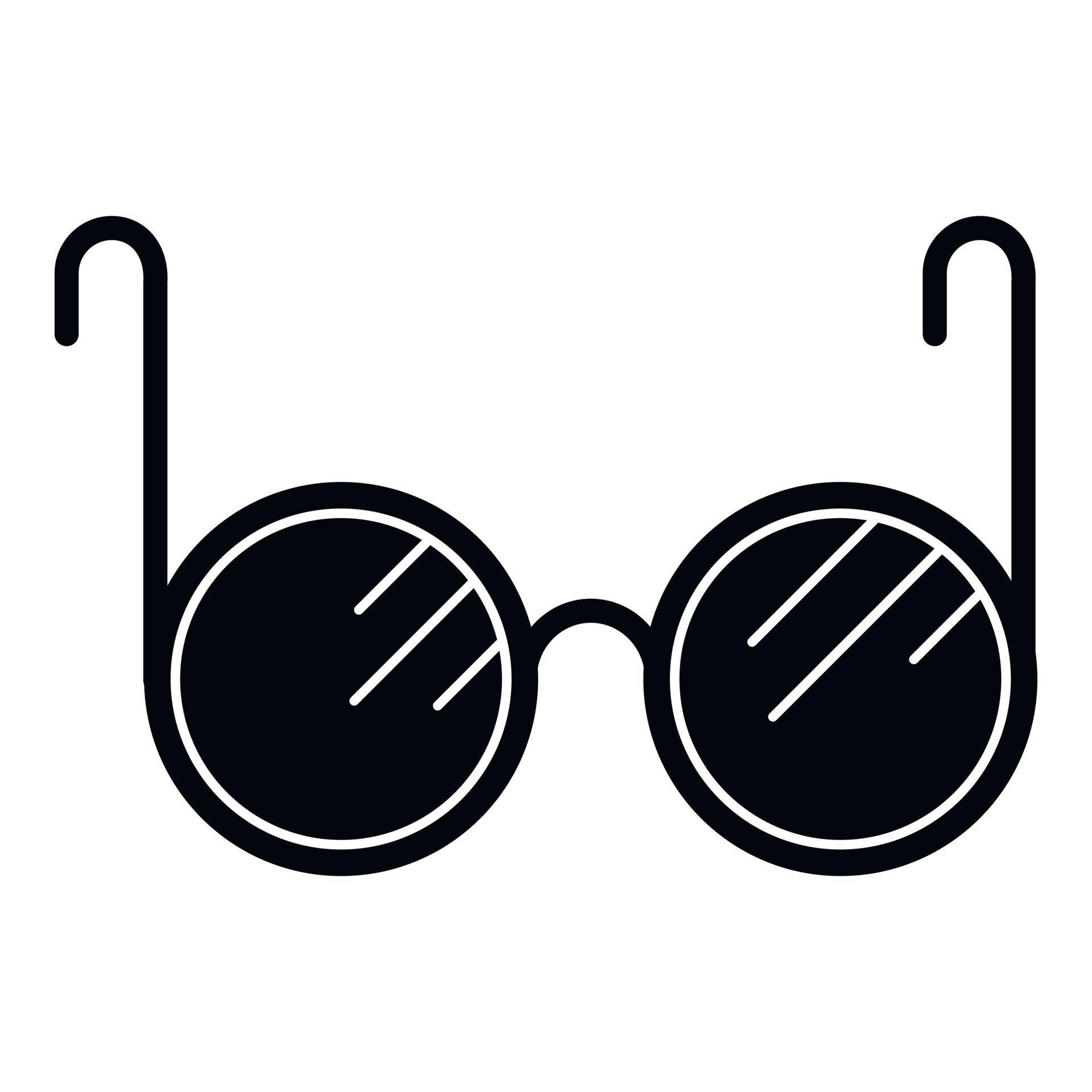 Blind Glasses Icon Simple Style 15387406 Vector Art At Vecteezy