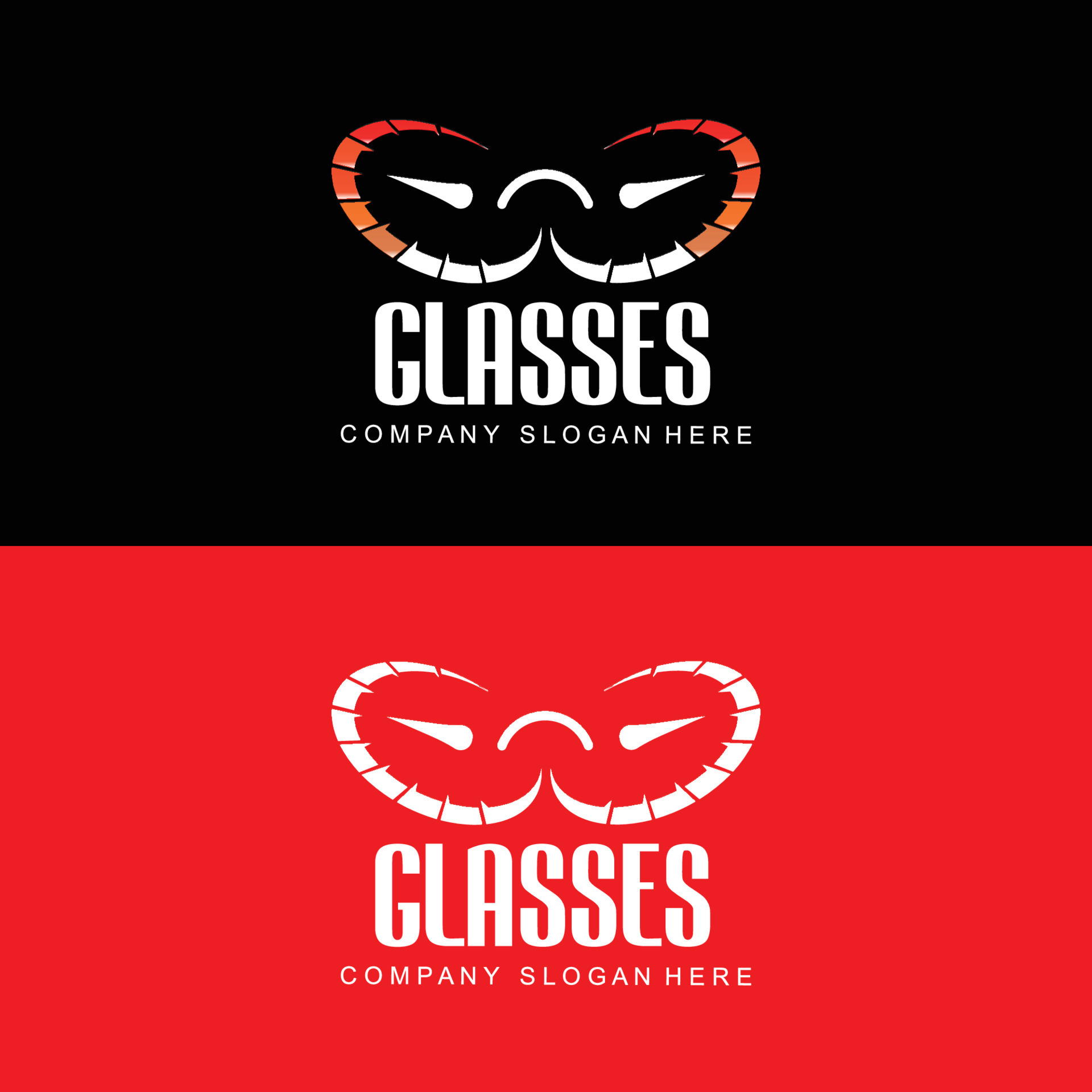 Glasses Logo Fashion Look Vector Design For Clothing Store Glasses Shop Eye Care Eye Salon