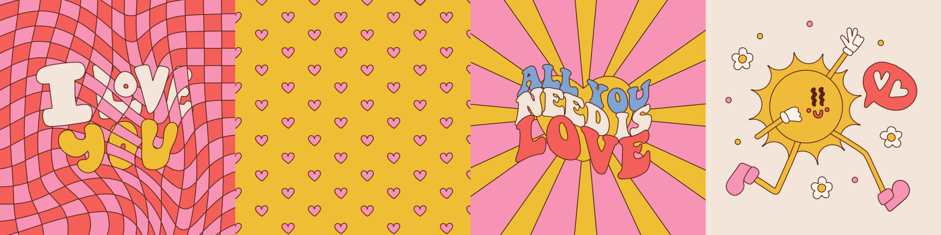 Hippie Headers For Twitter