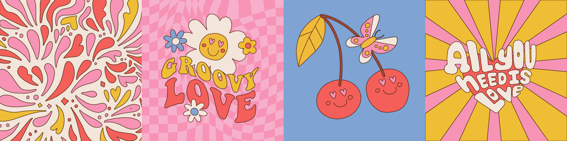 Hippie Headers For Twitter