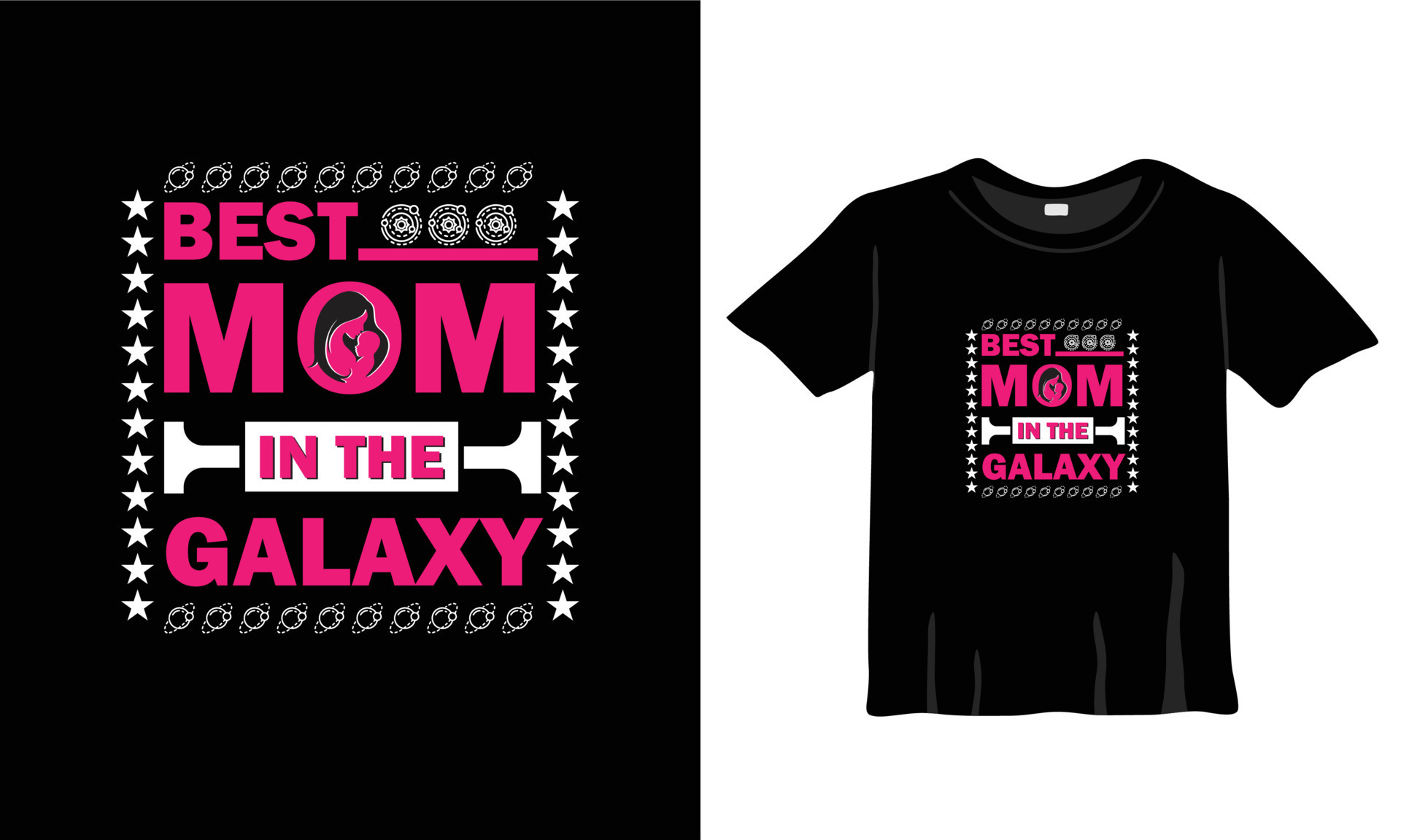 Best Mom T Shirt Design 15389176 Vector Art At Vecteezy