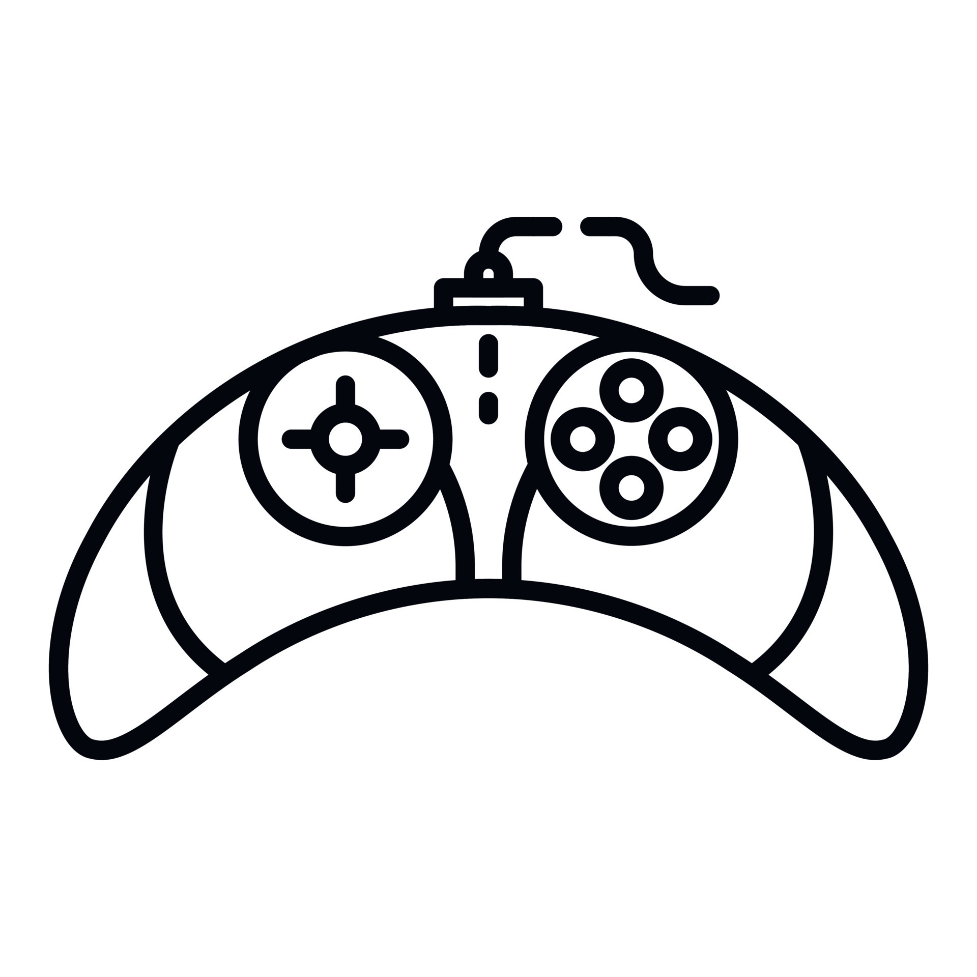 Video Game Controller Icon Outline Style 15389934 Vector Art At Vecteezy