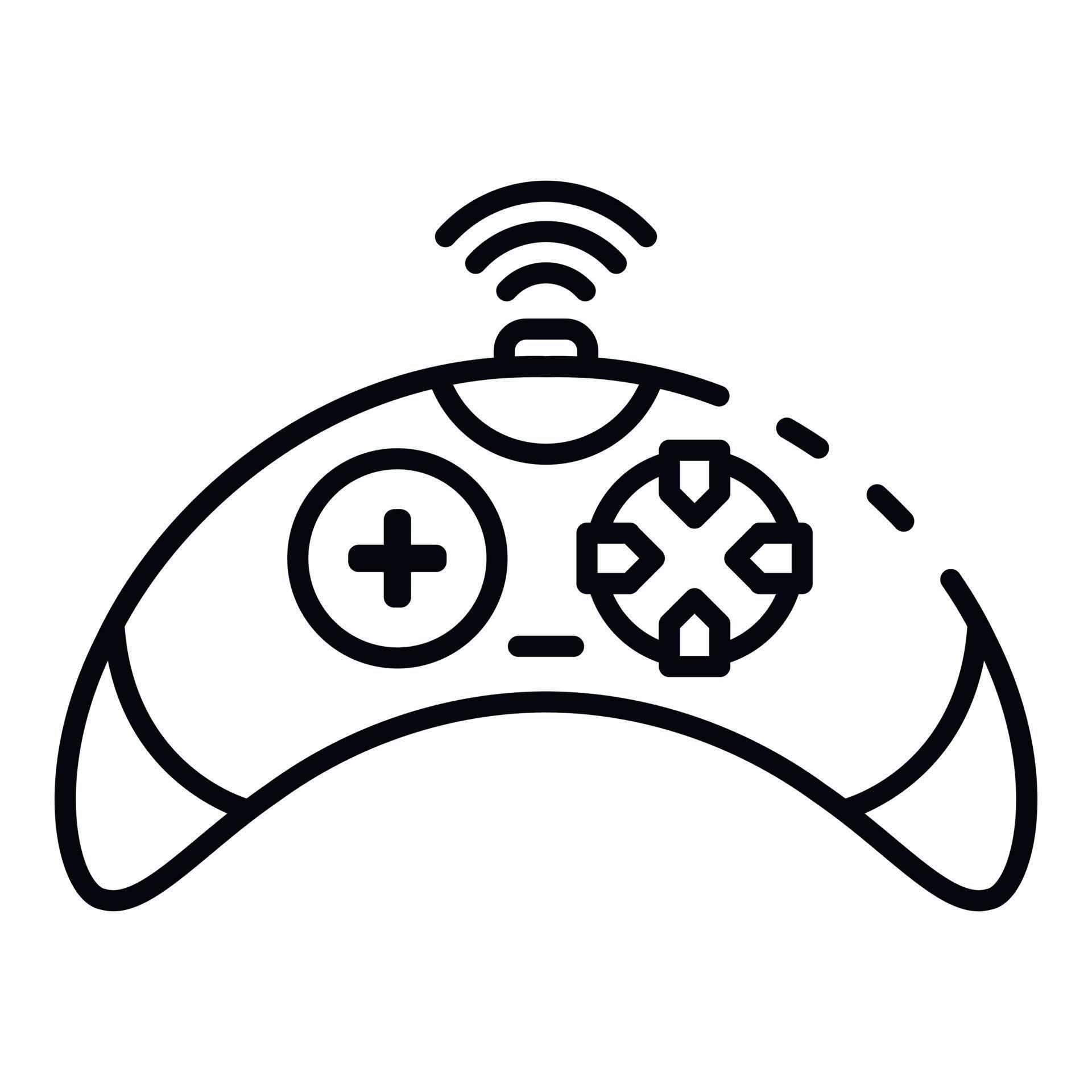Wireless Video Game Controller Icon Outline Style 15389982 Vector Art At Vecteezy