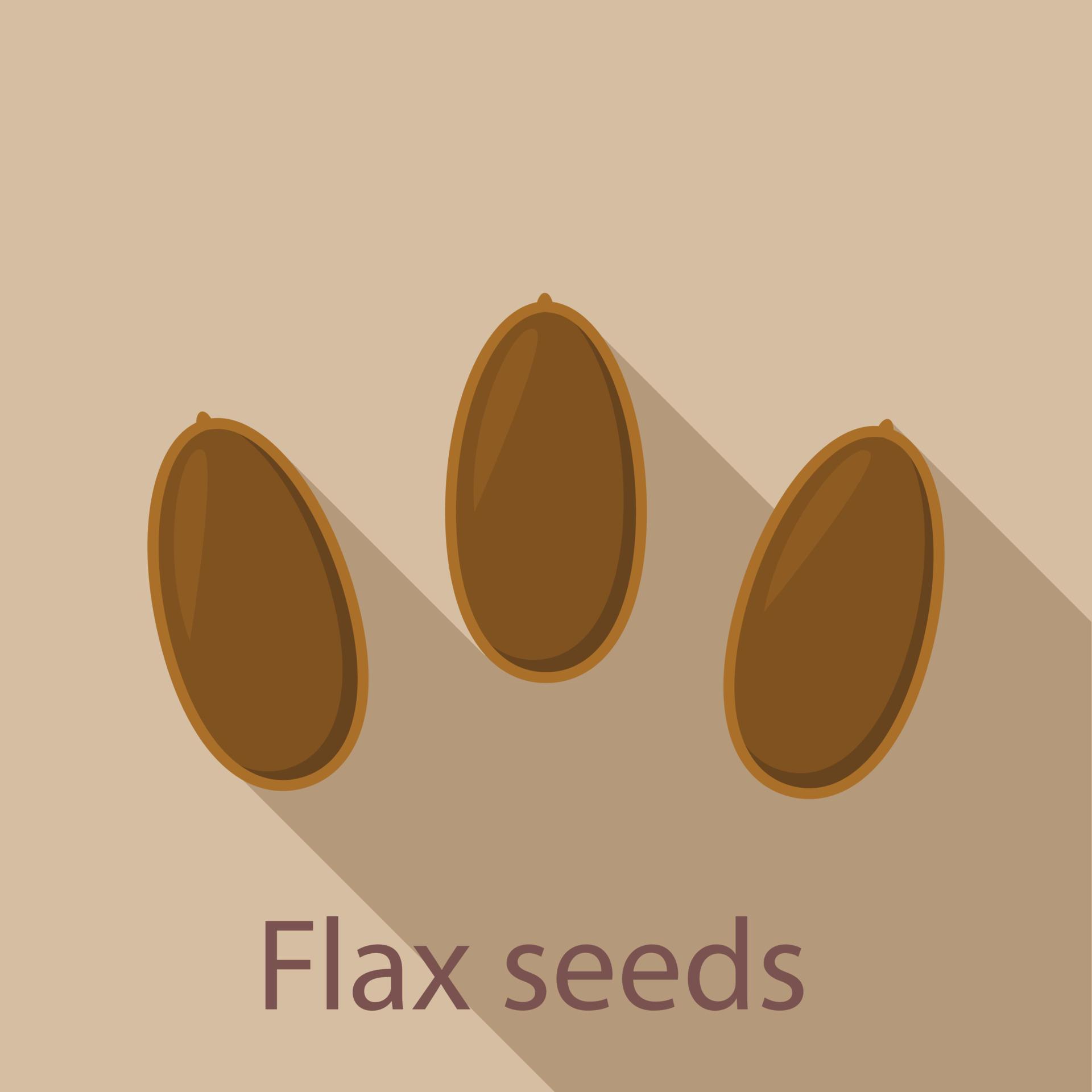 Flax seeds icon, flat style 15390345 Vector Art at Vecteezy Flax seeds icon, flat style 15390345 Vector Art at Vecteezy