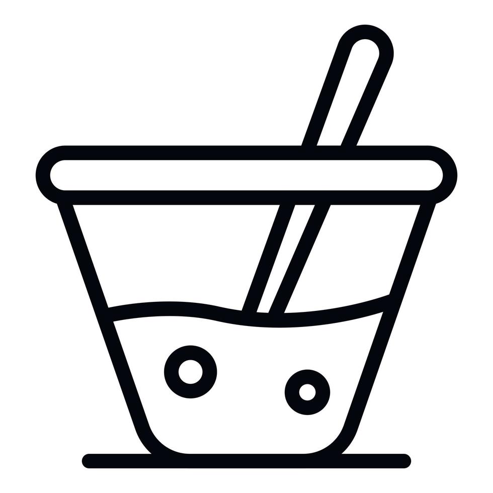 Soda Glass Icon Outline Style 15390938 Vector Art At Vecteezy