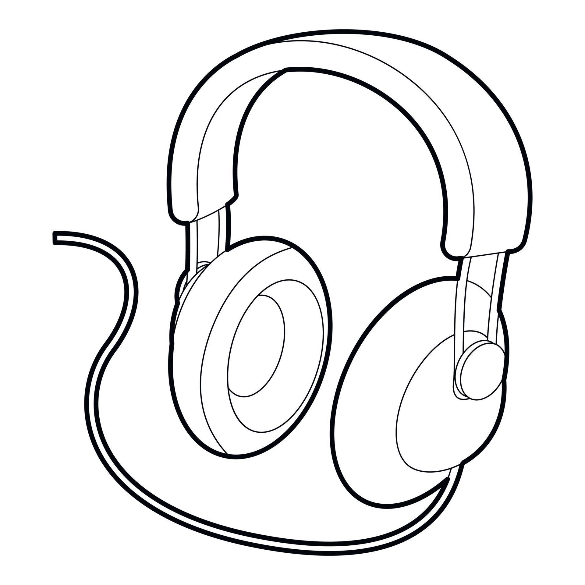 Headset icon, outline style 15391691 Vector Art at Vecteezy Headset icon, outline style 15391691 Vector Art at Vecteezy