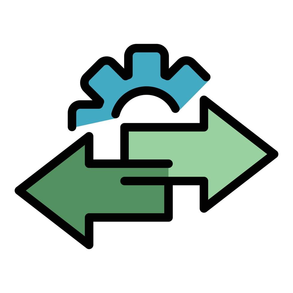 Gear restructuring icon color outline vector 15392420 Vector Art at ... Gear restructuring icon color outline vector 15392420 Vector Art at ...
