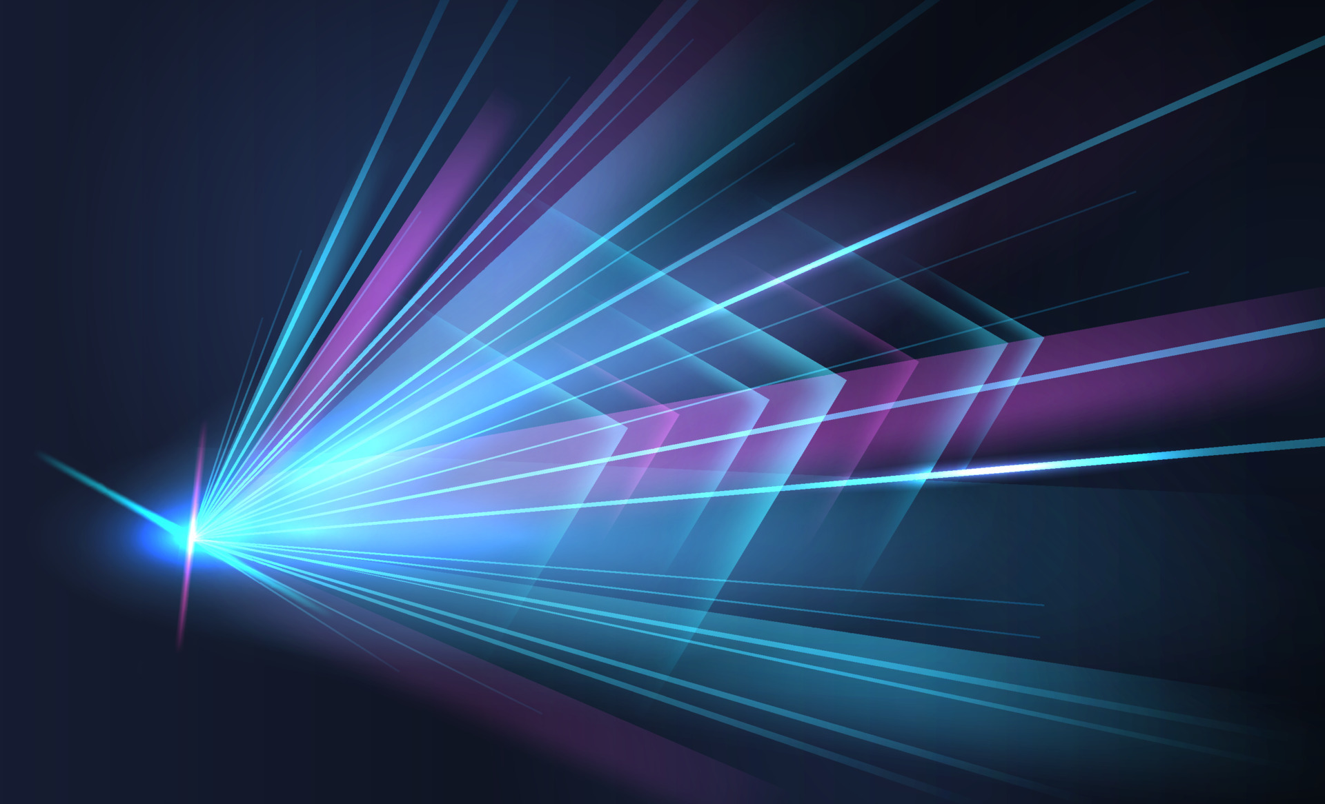 Abstract modern hight speed light arrow line technology effect. Modern abstract high speed ...