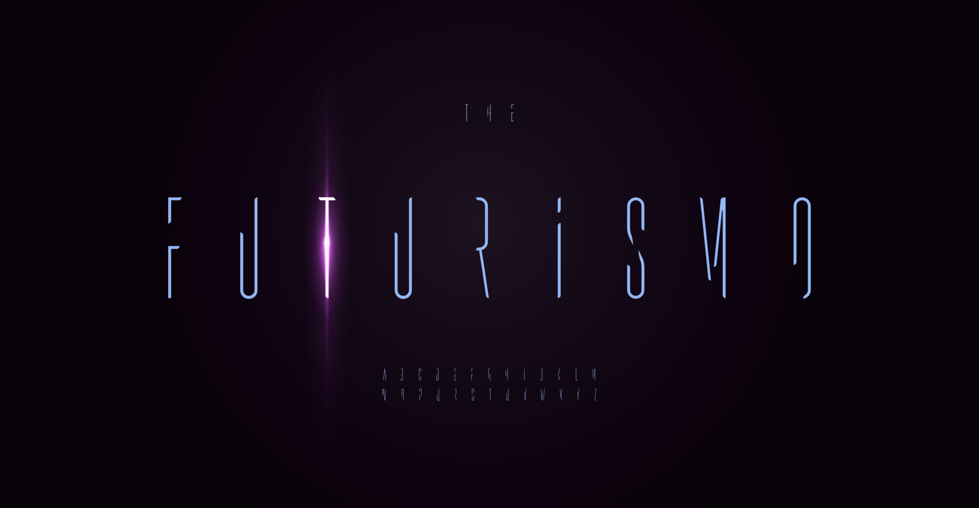 Futuristic Typeface