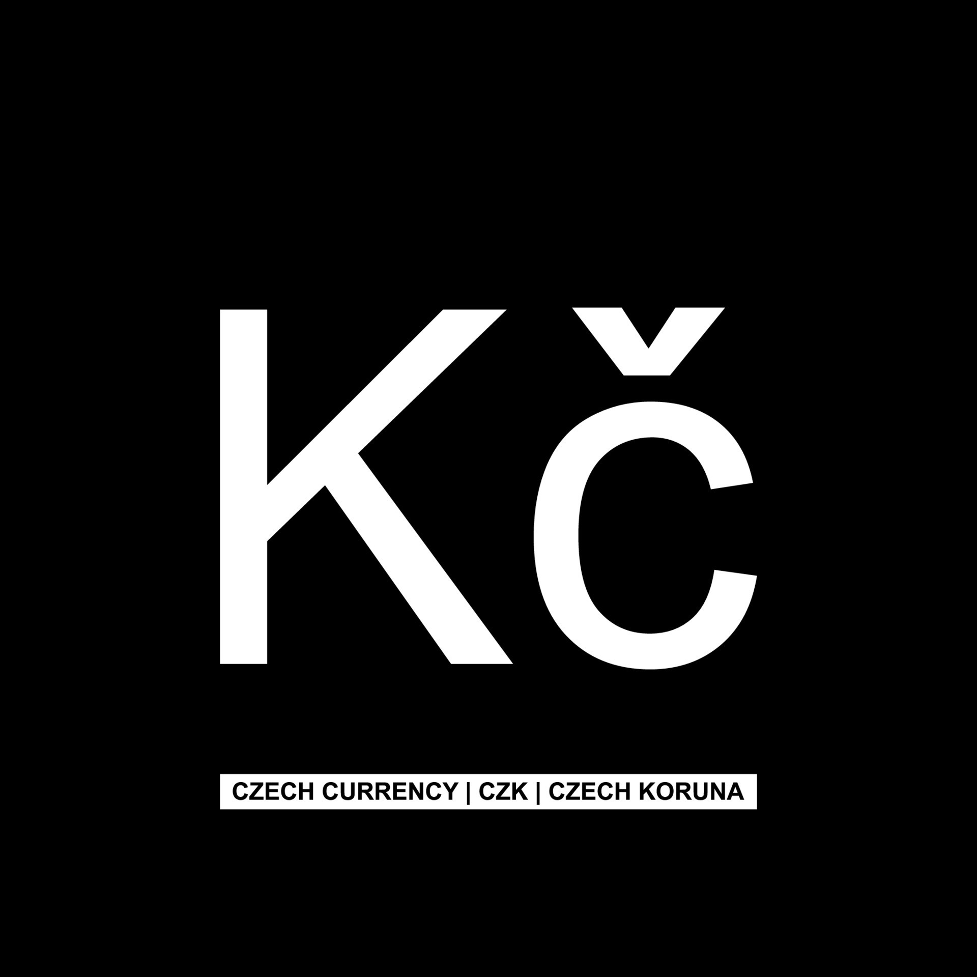 Czech Currency Icon Symbol, Czech Koruna, CZK Sign. Vector Illustration 15394508 Vector Art at ...