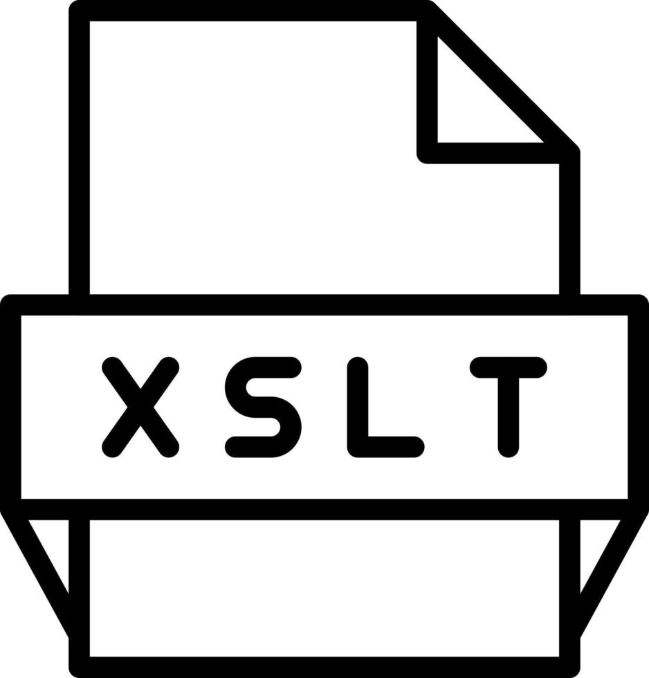 icono de formato de archivo xslt 15395118 Vector en Vecteezy