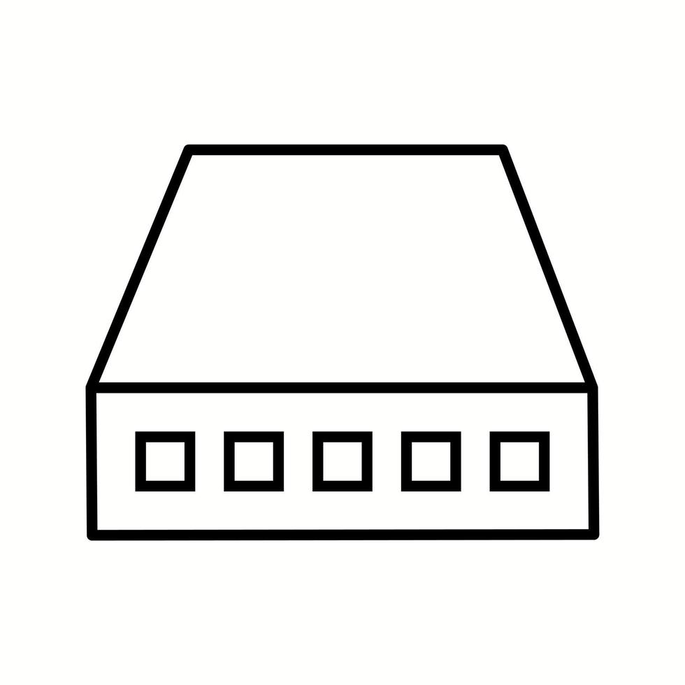 Unique Network Switch Vector Line Icon 15395492 Vector Art at Vecteezy